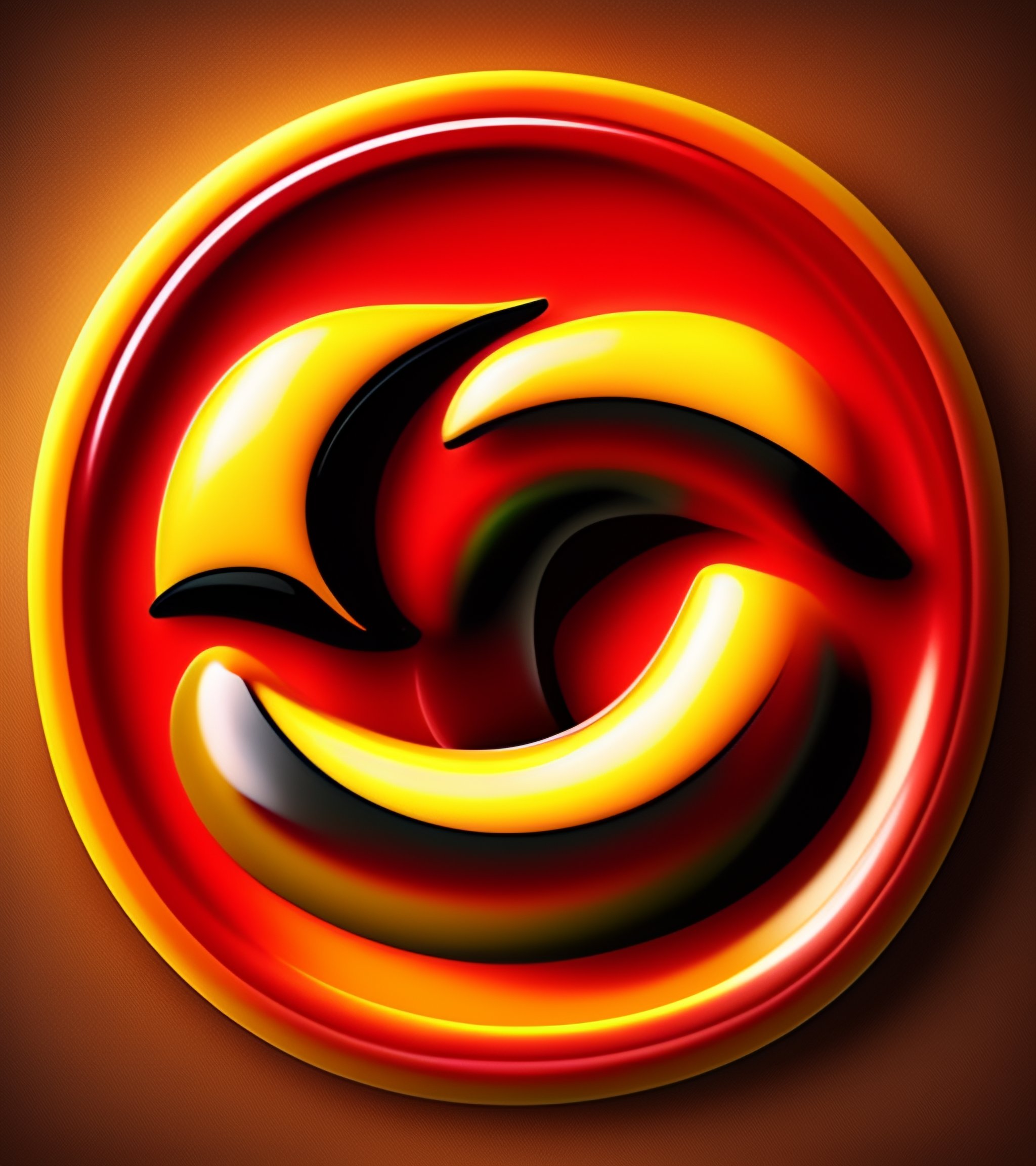 Lexica - A sausage party, cartoon discord server logo, 2d, S P initials