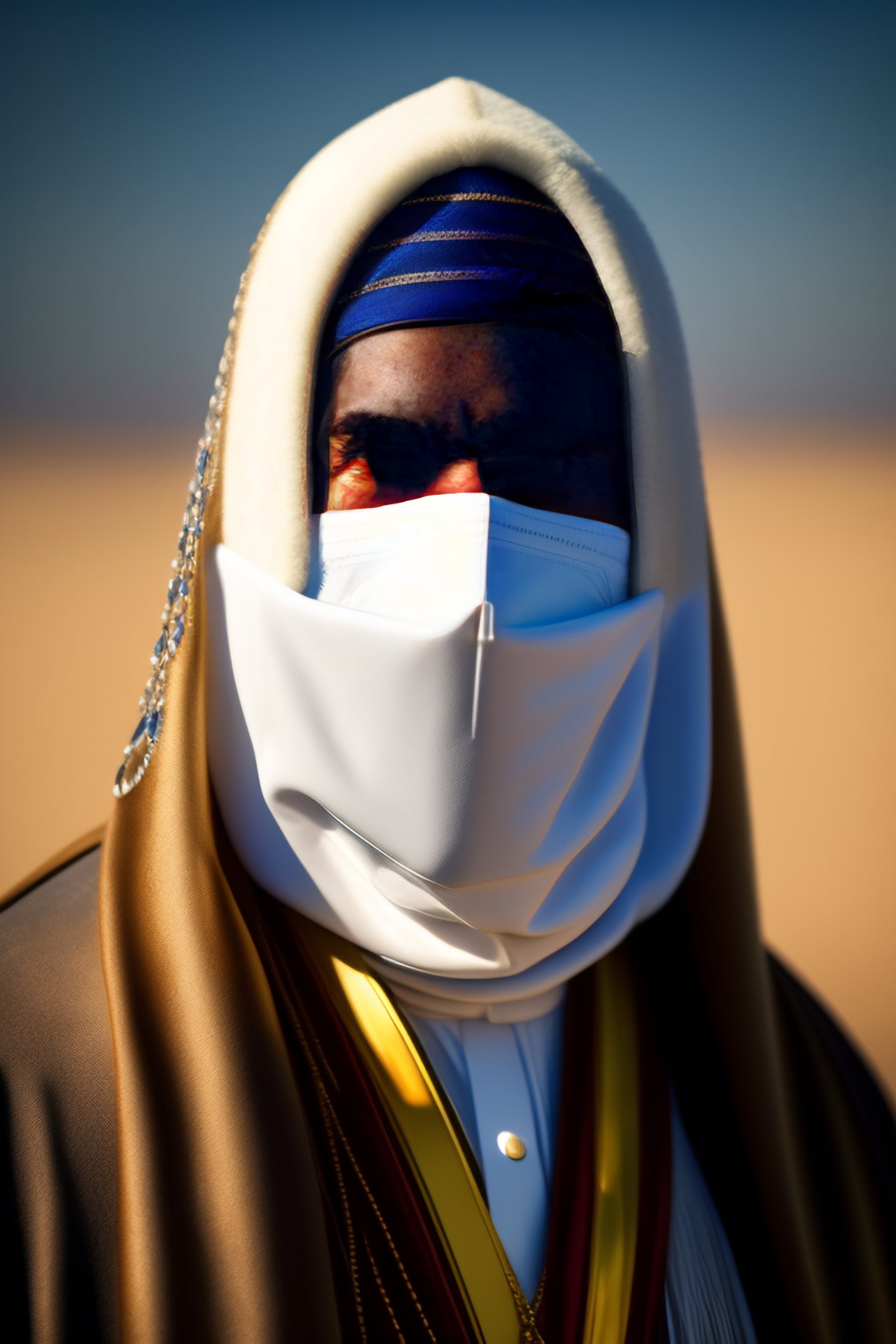 Lexica - Babylon high priest white man masked