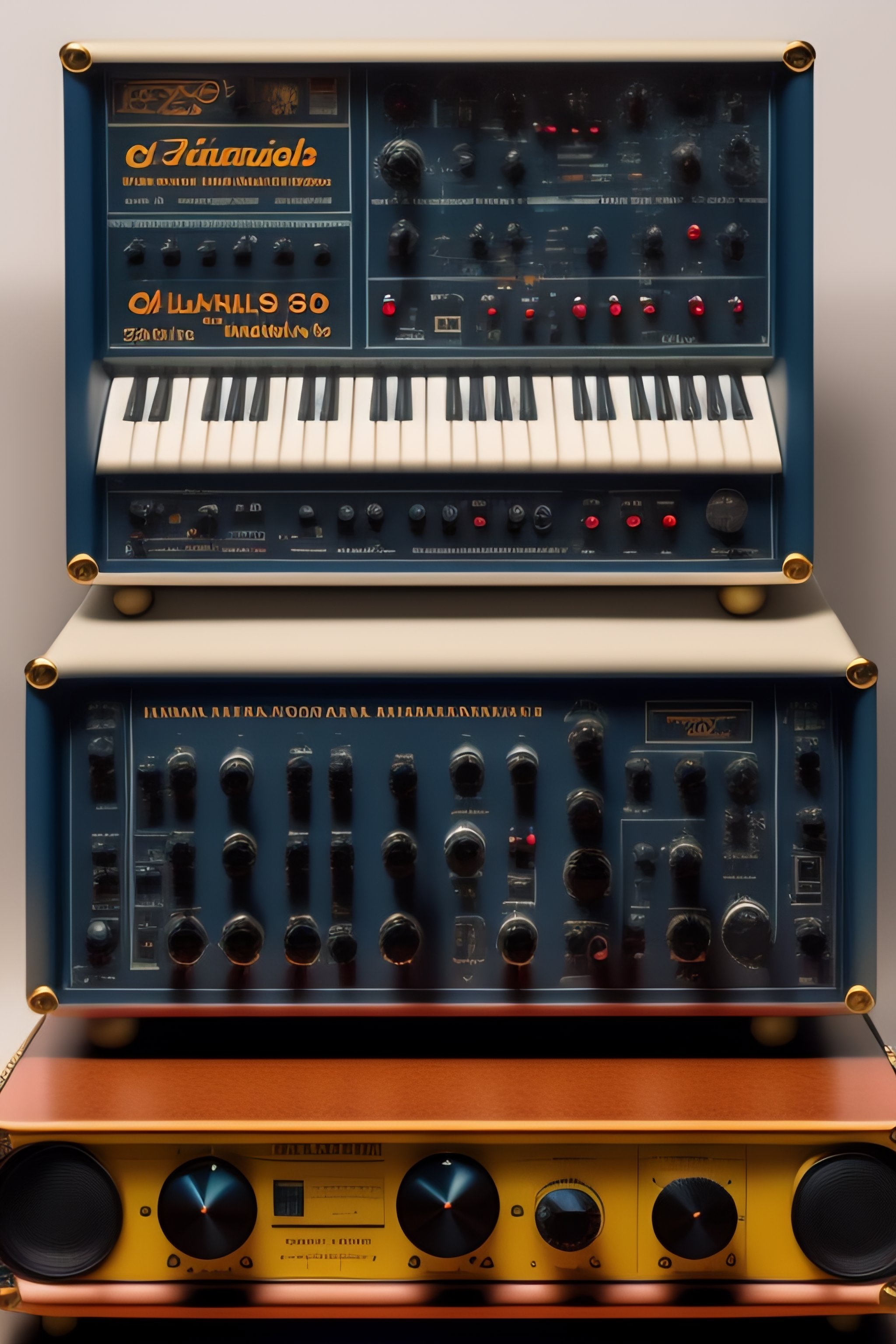 Lexica - An advertisement for a modular analog synthesizer from the ...