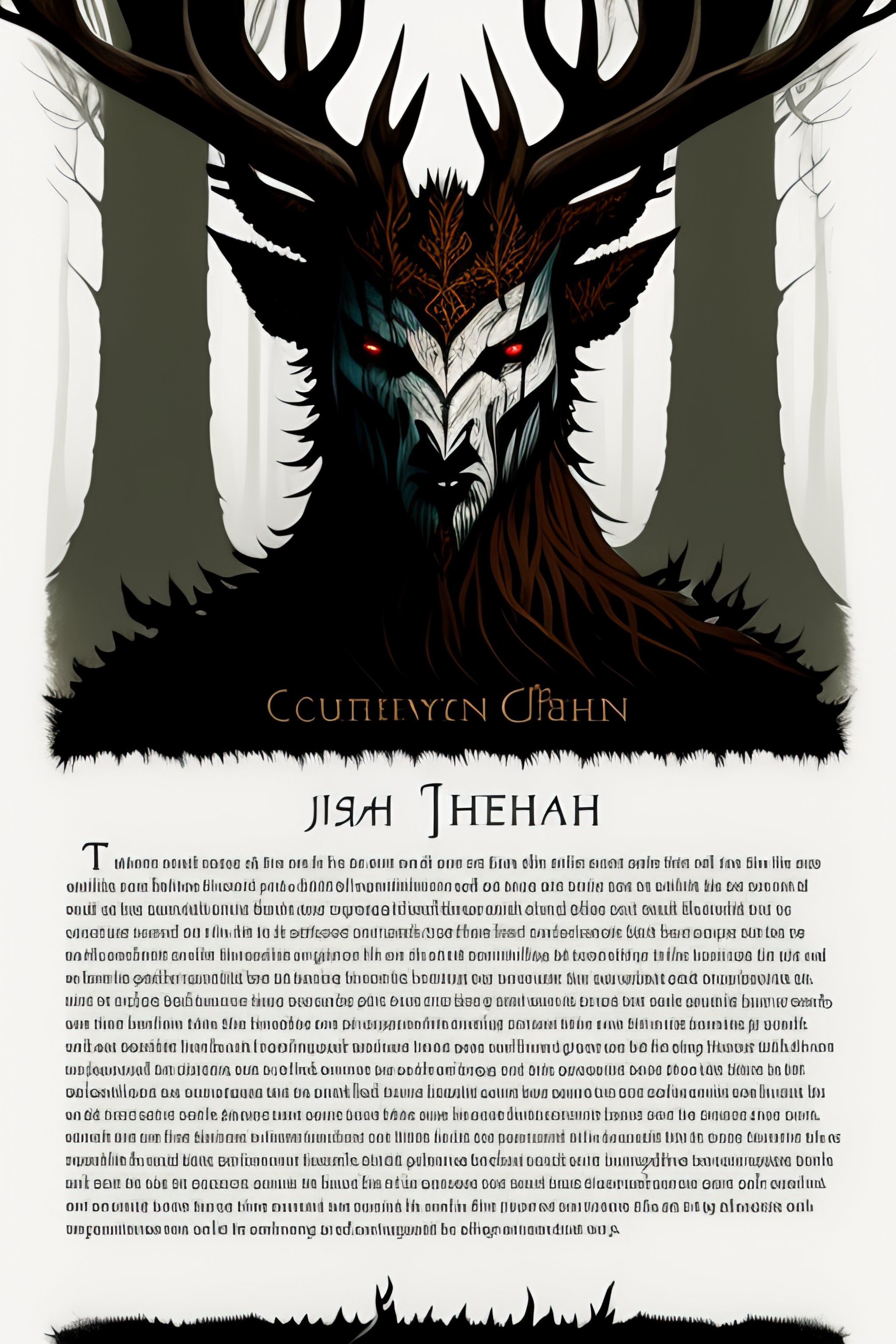Lexica - Leshen is a powerful, man-eating creature that dwells in the ...