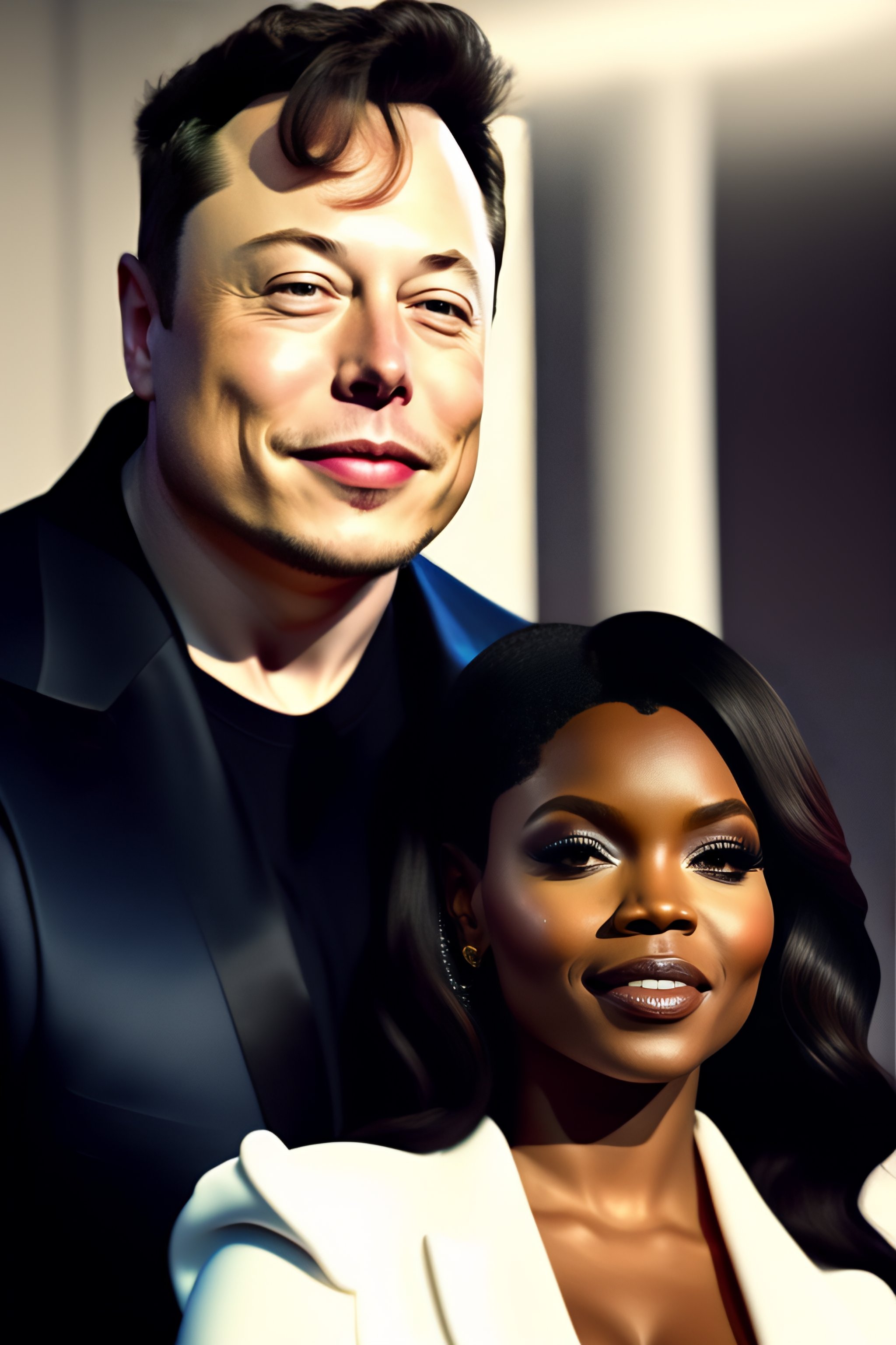 Lexica - Elon musk with kannye west