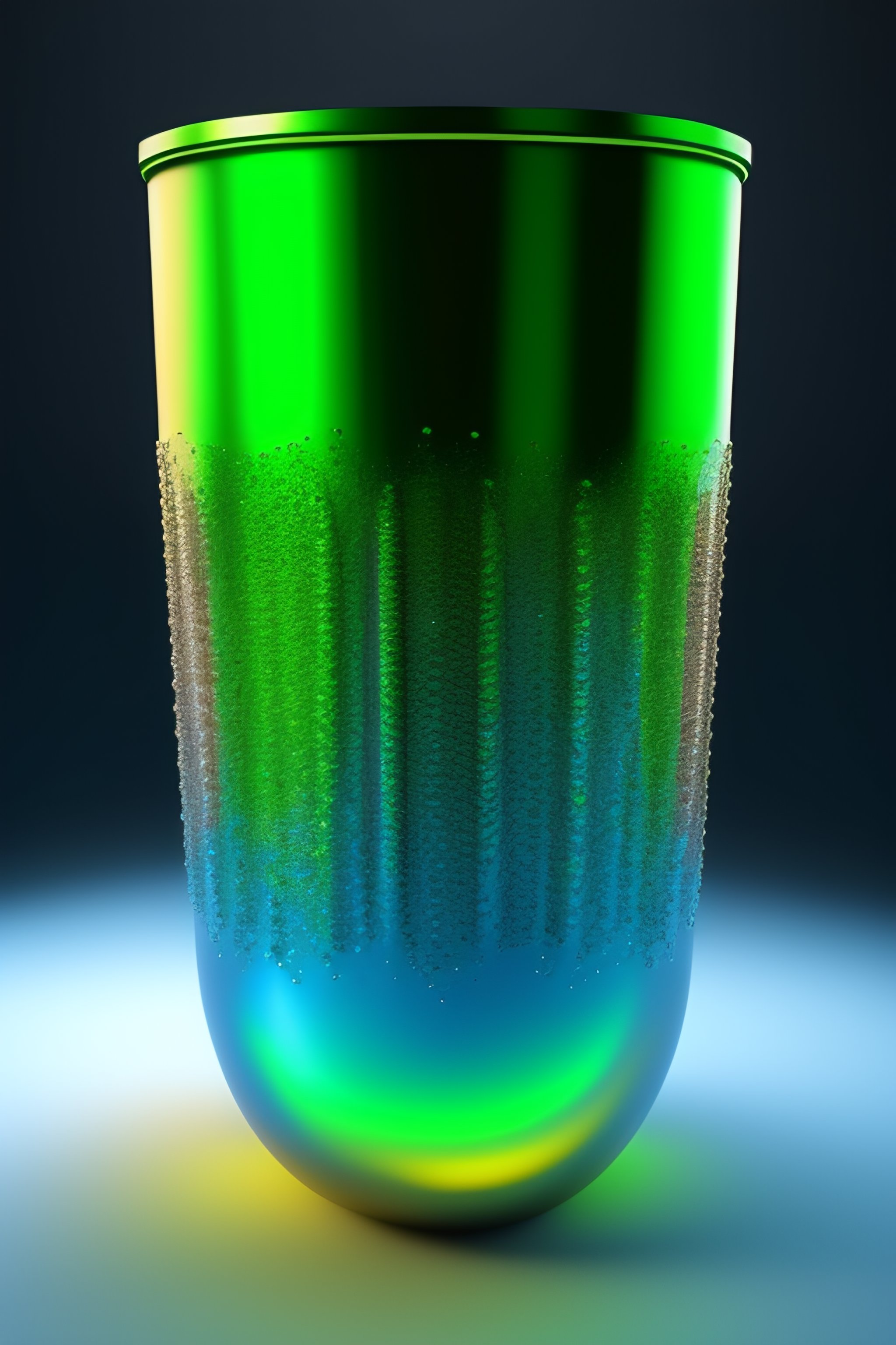 Lexica - Nuclear waste drum, neo iridescent - hyper realistic rococo ...