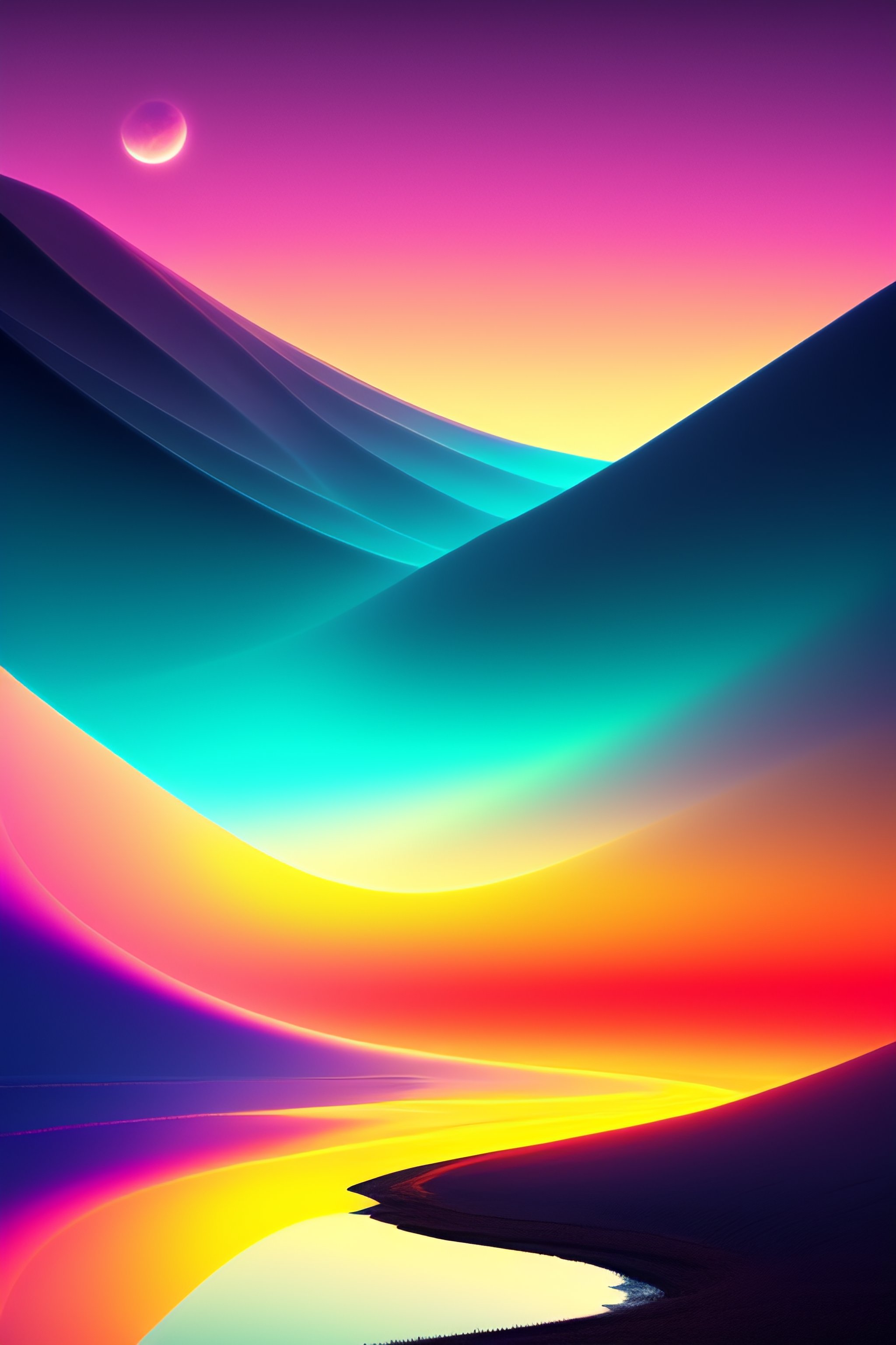 Lexica - Stunning gradient wallpaper