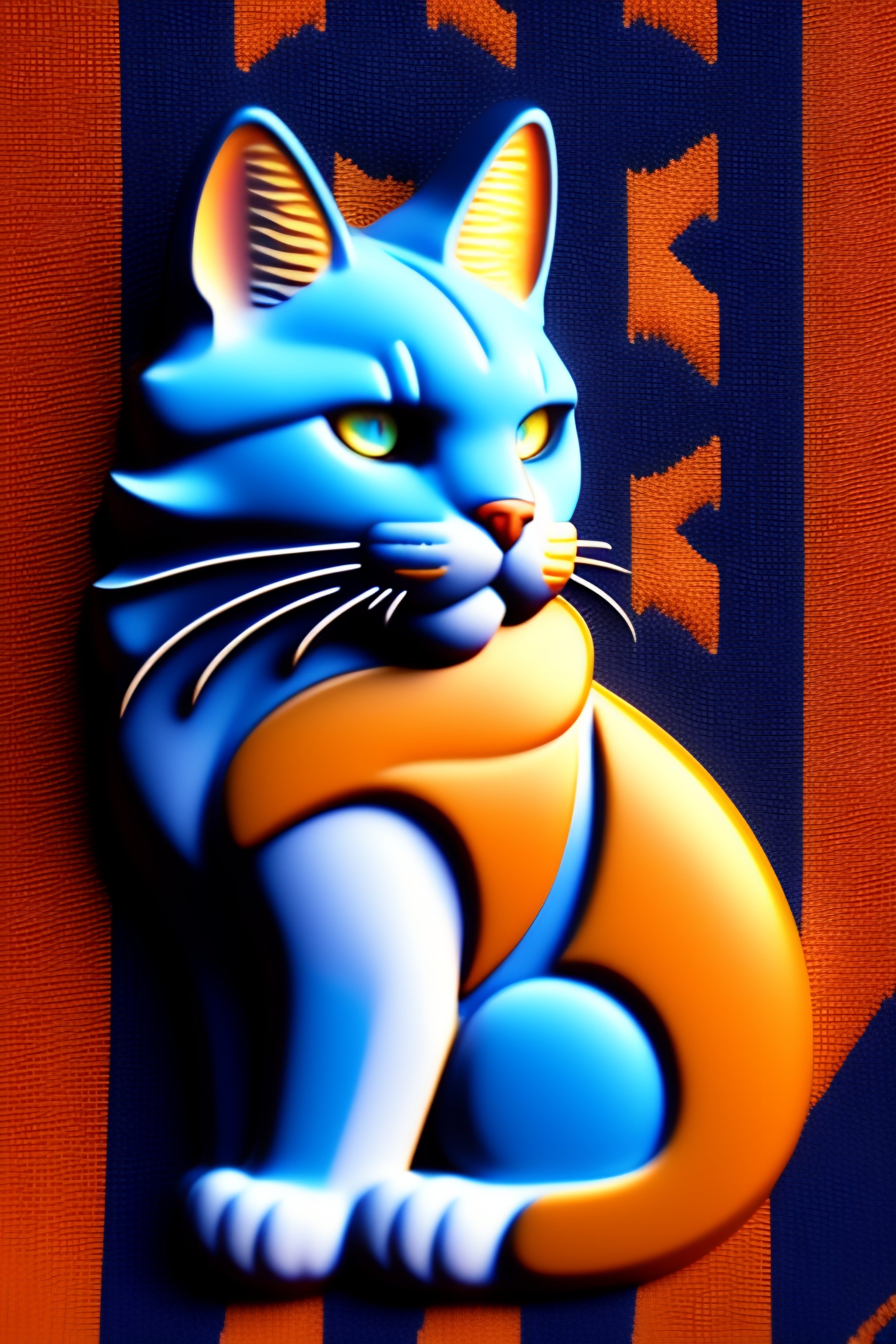 Lexica - Masterpiece, special force blue cat, wearing tactical armor ...