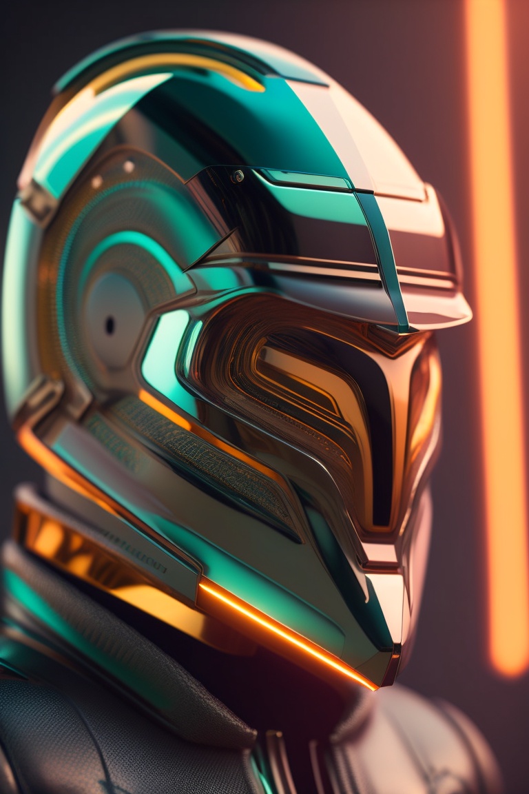 Lexica - Cybernetic mask made out of glass, futuristic contraptions ...