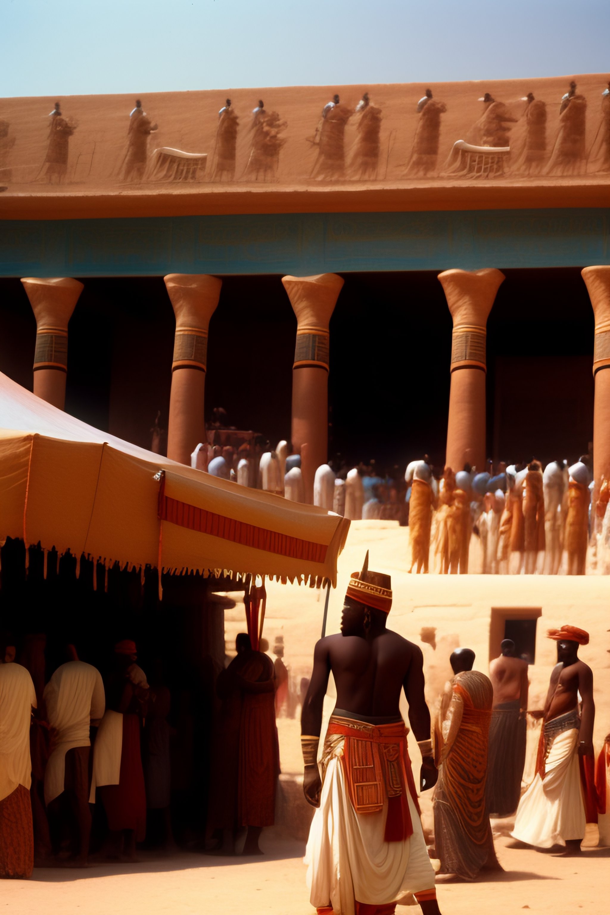 Lexica - Gorgeous cinematography wide shot of Ancient Egypt, Egyptian ...