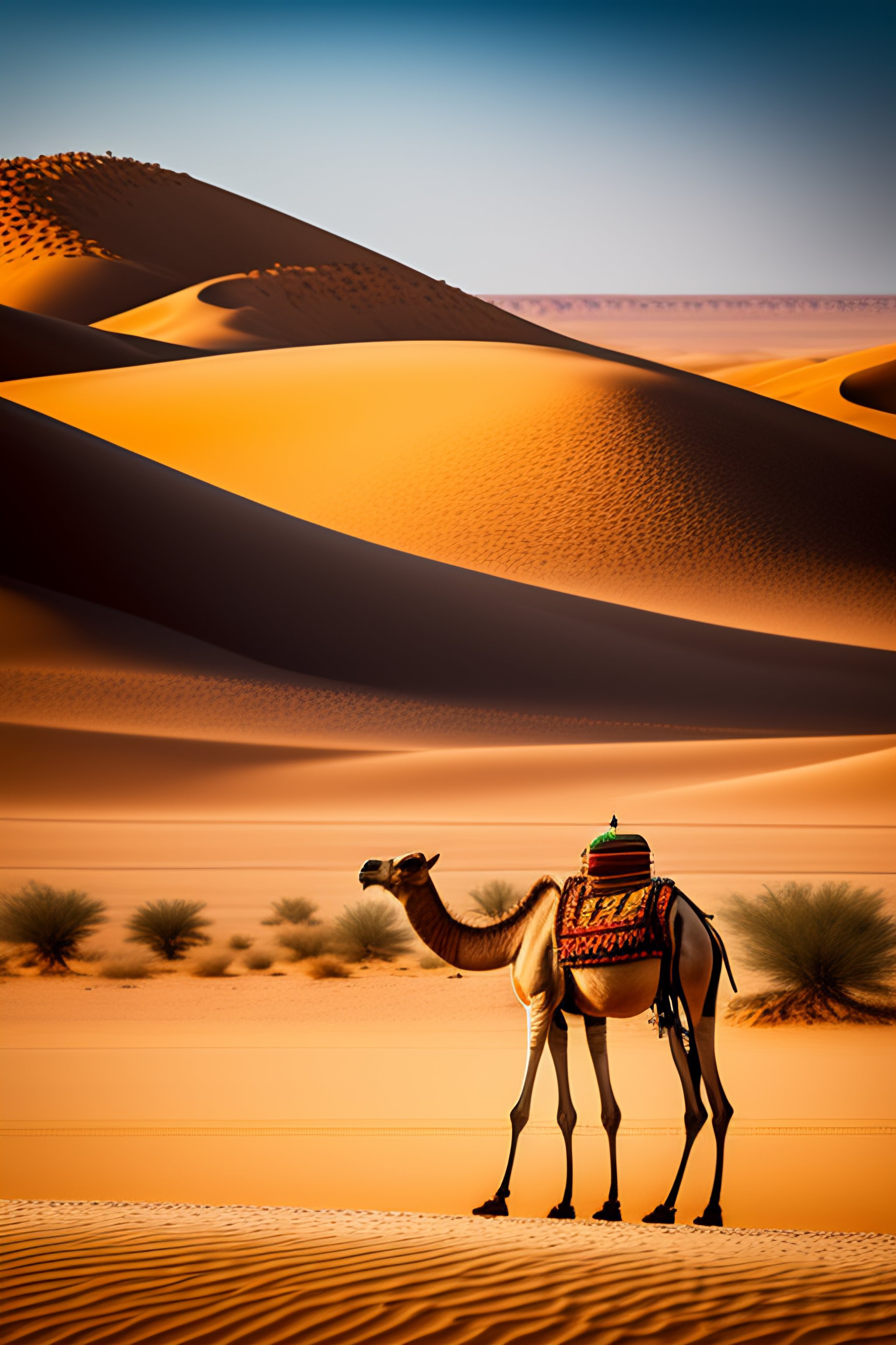 Lexica - A CAMEL IN THE DESERT