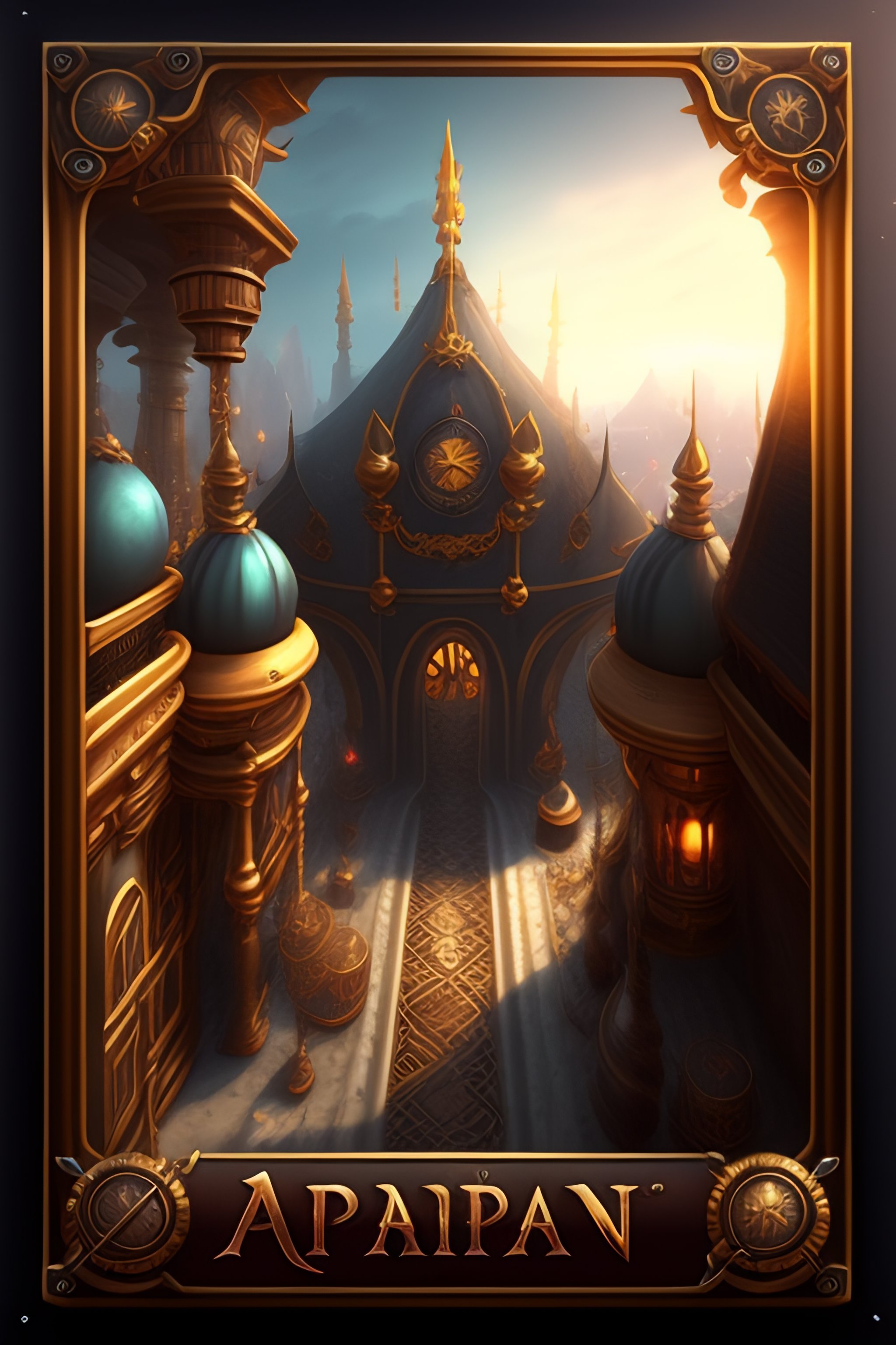 Lexica - Steampunk-style card frame elements for high fantasy style TCG ...