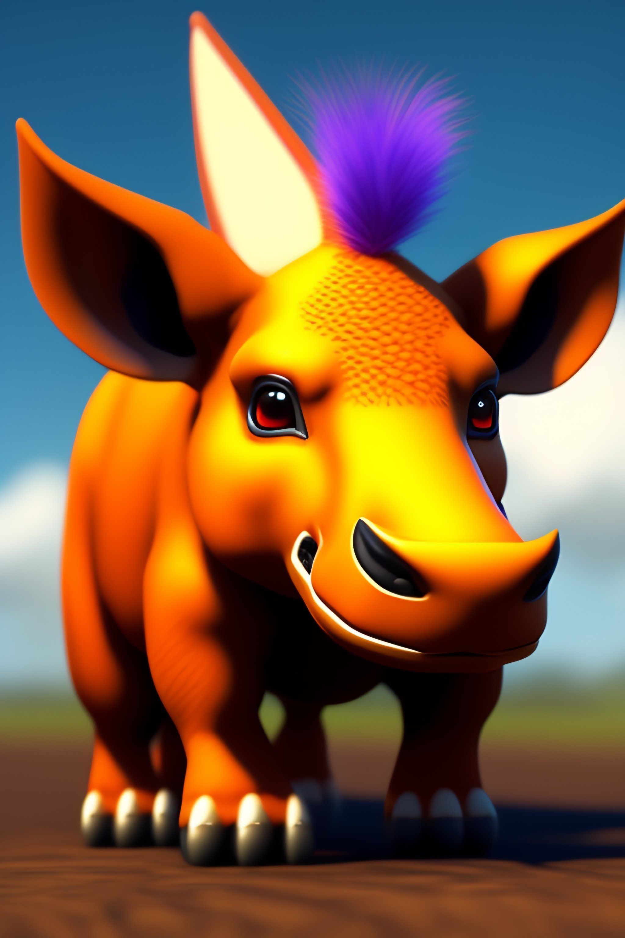 Lexica - Unique digimon looks like a rhinoceros crossed with the ...