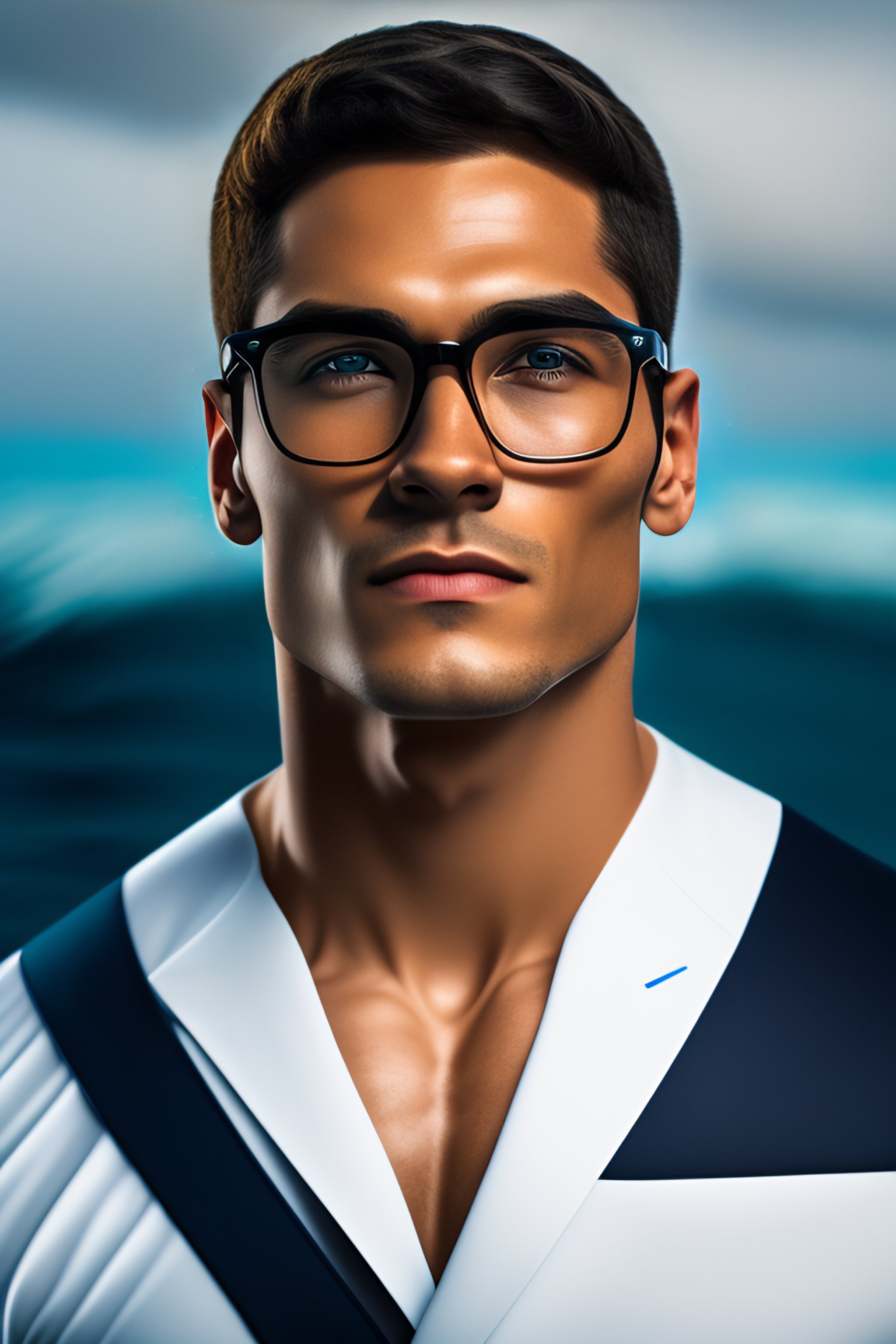 Lexica - Man with 4 eyes