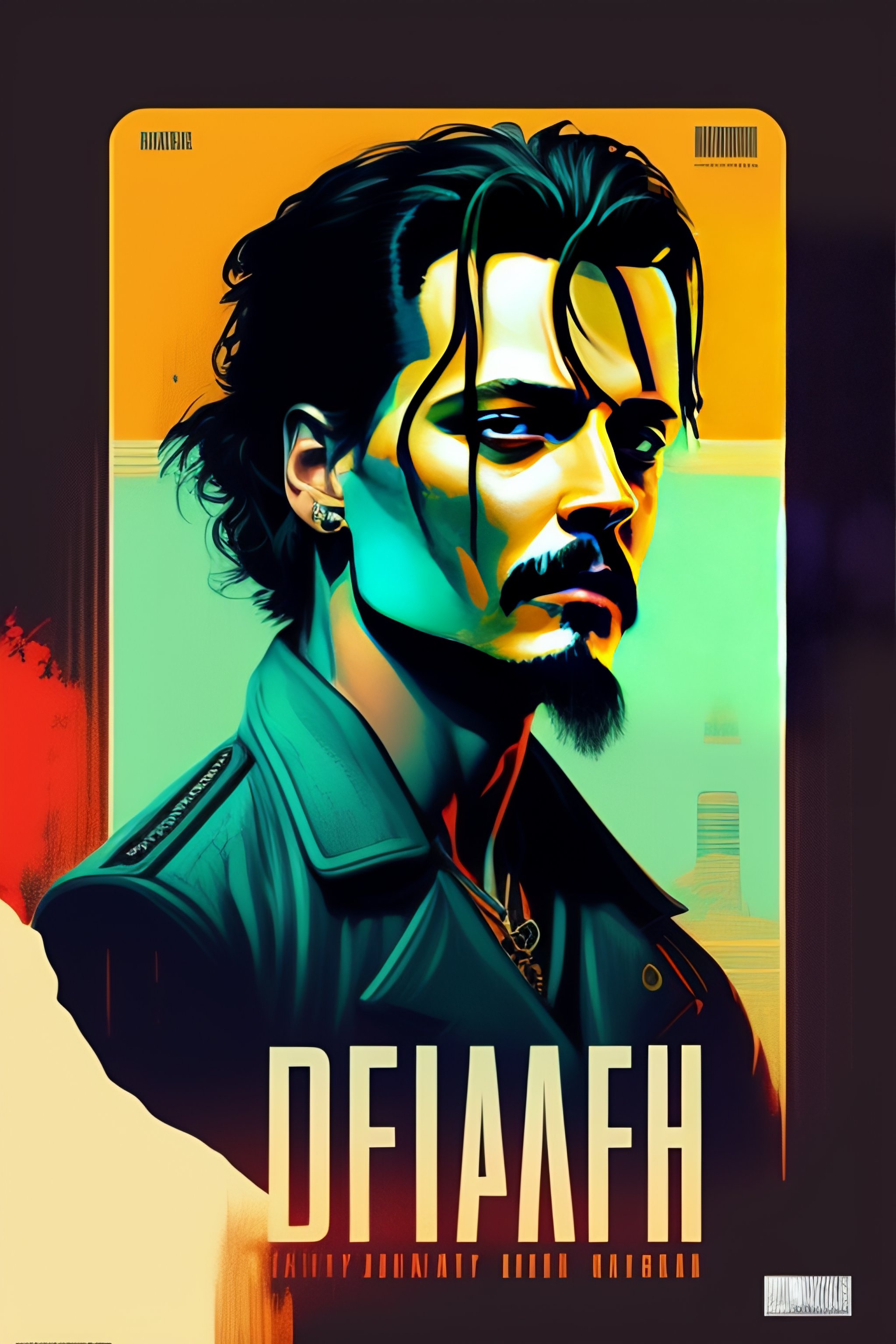 Lexica - Highly detailed delirium face portrait of johnny depp in ...