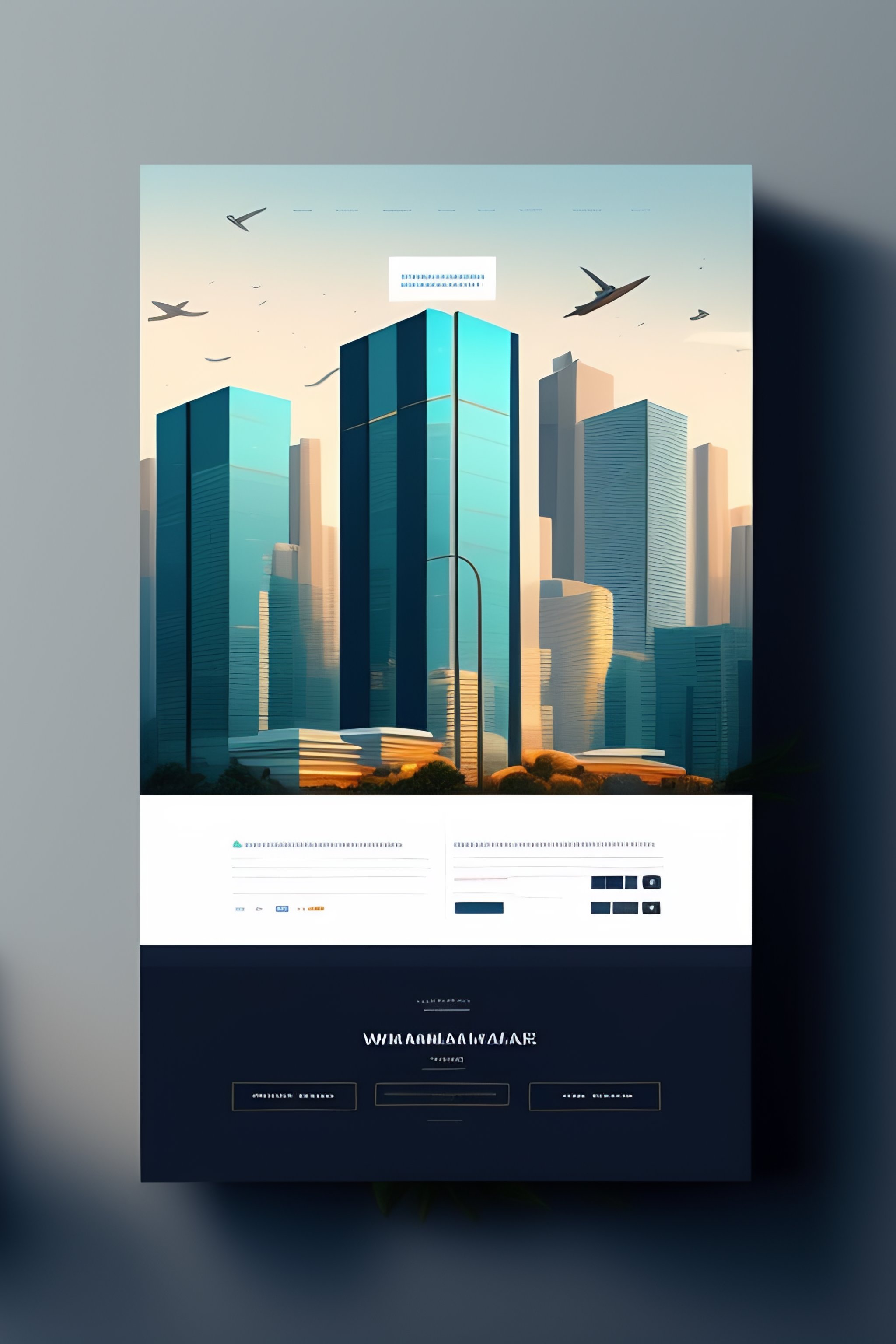 Lexica - Webpage background hero image for real estate company modern ...