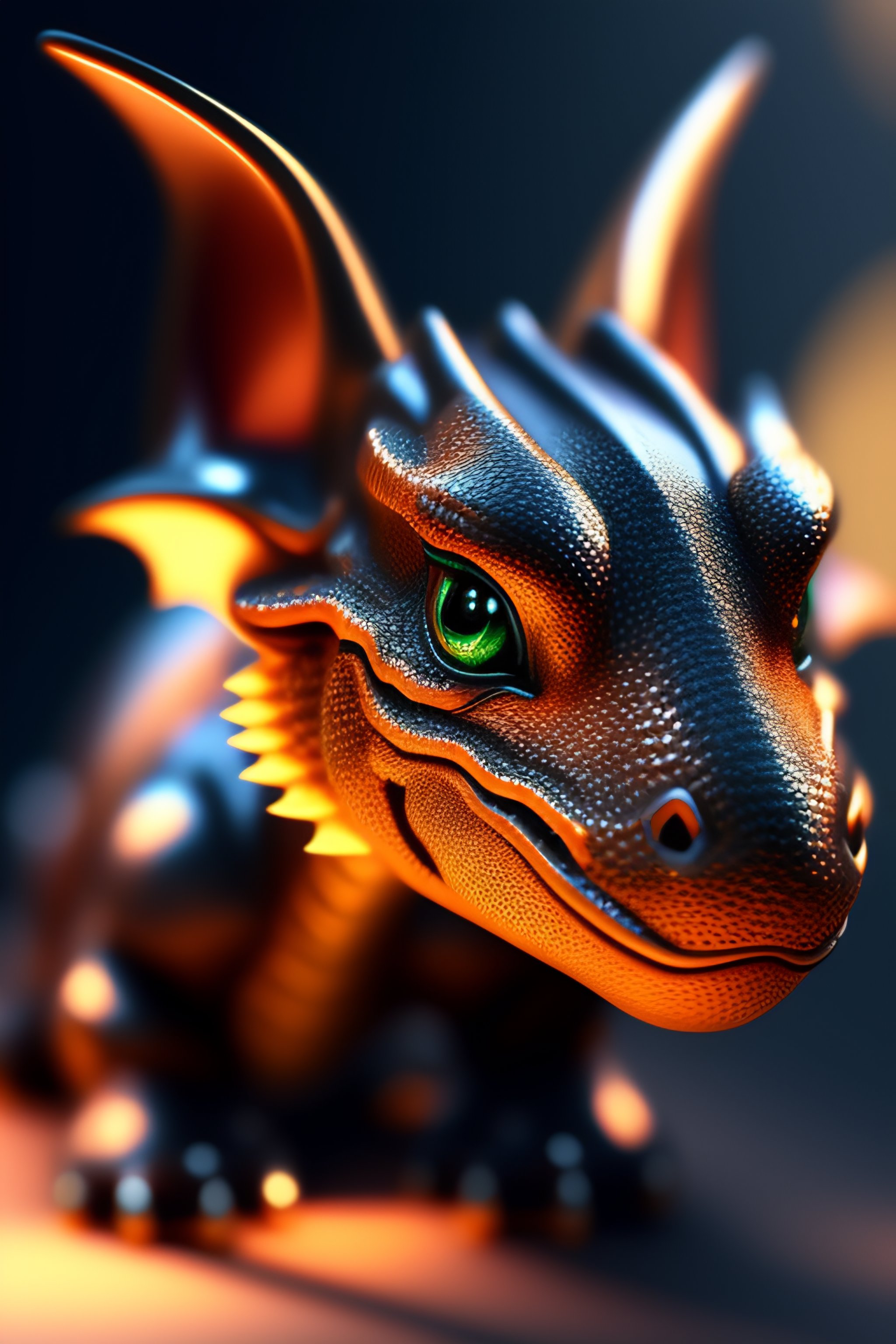 Lexica - Baby dragon, depth of field,32k, natural light, ray tracing ...