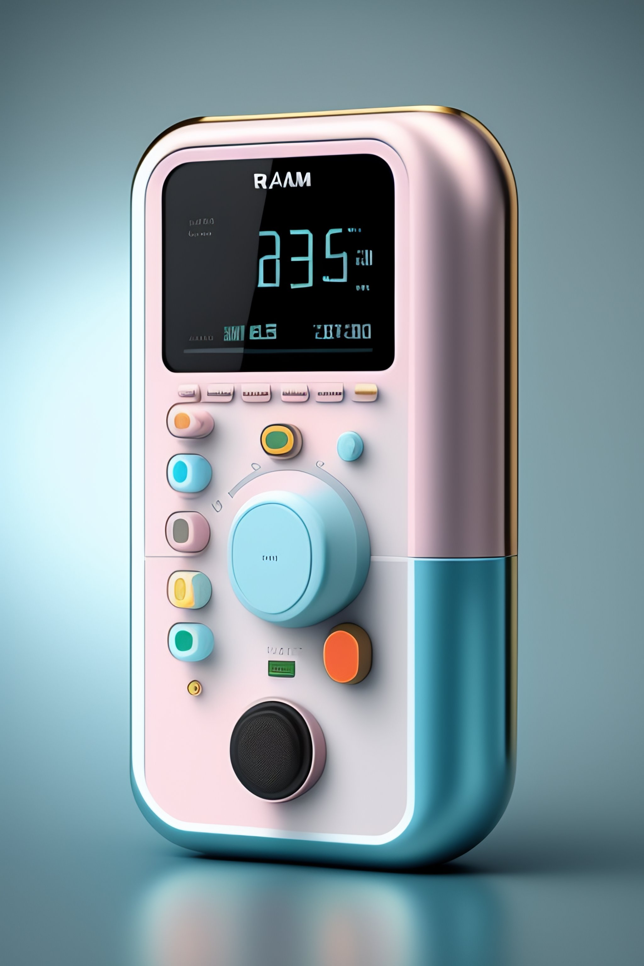 Lexica - Handheld pocket Time Machine designed by Dieter Rams. Pastel ...