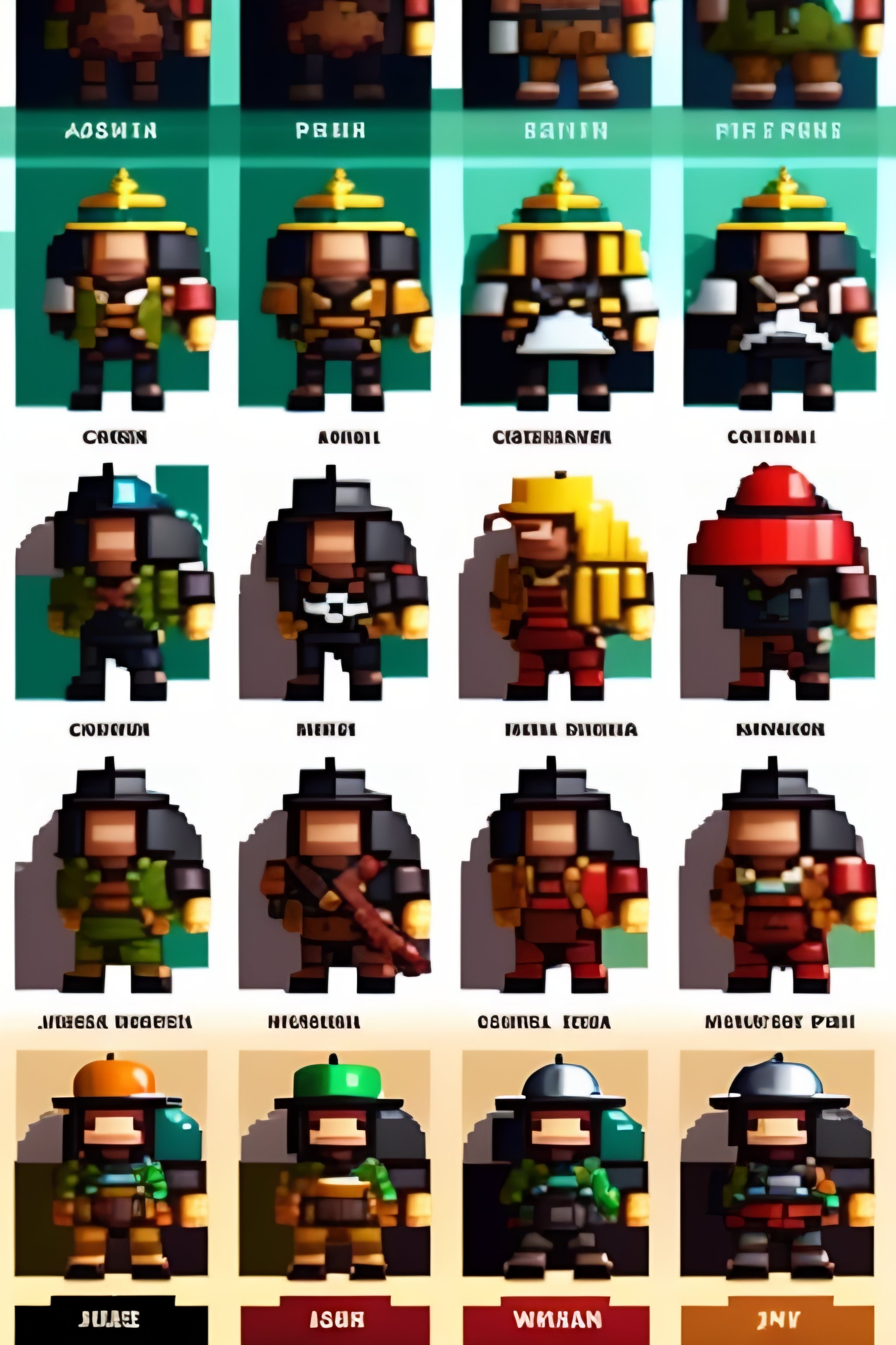 Lexica - Rpg character game action sprite