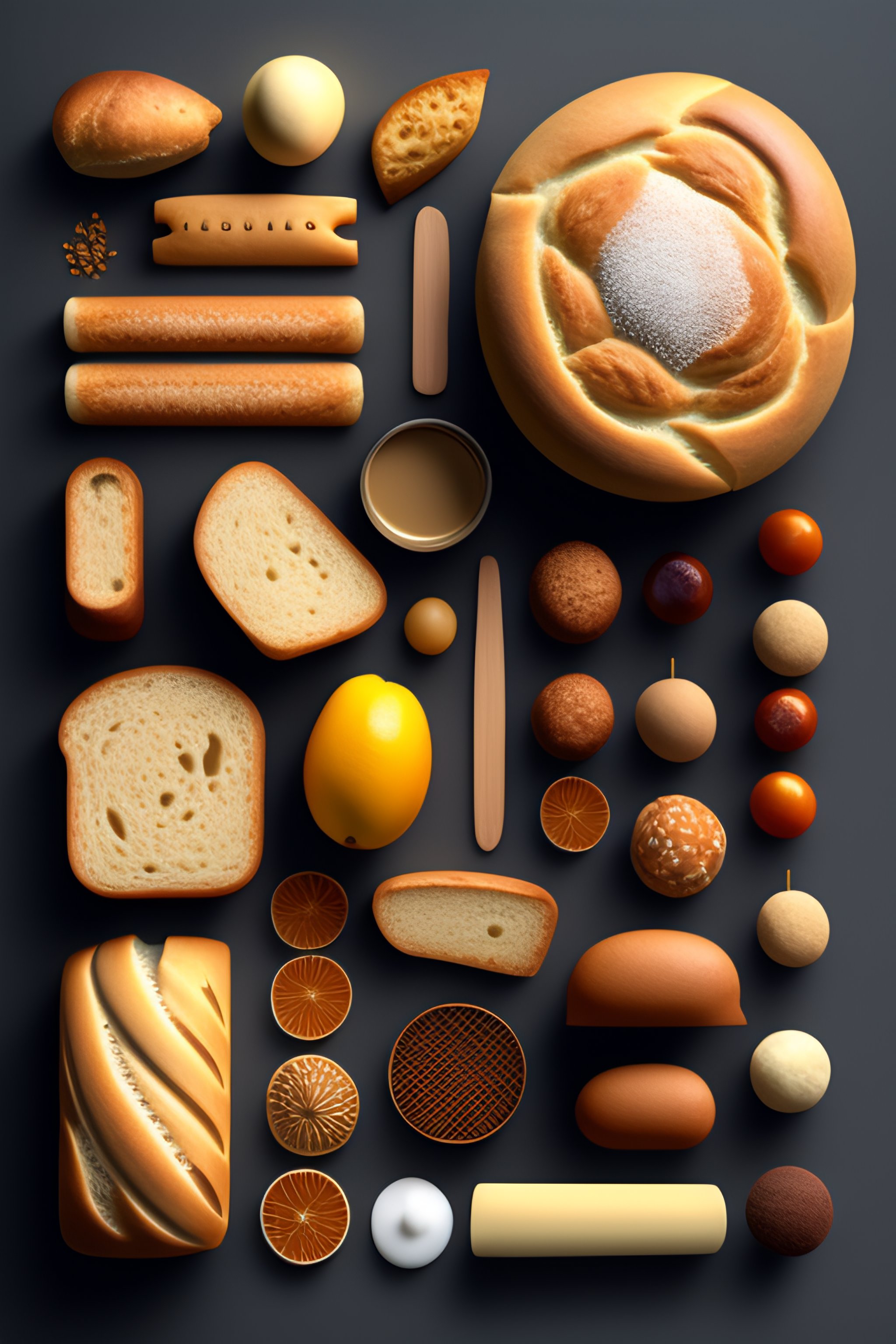 Lexica - Bread making, Knolling, Knolling layout, Deconstruction ...