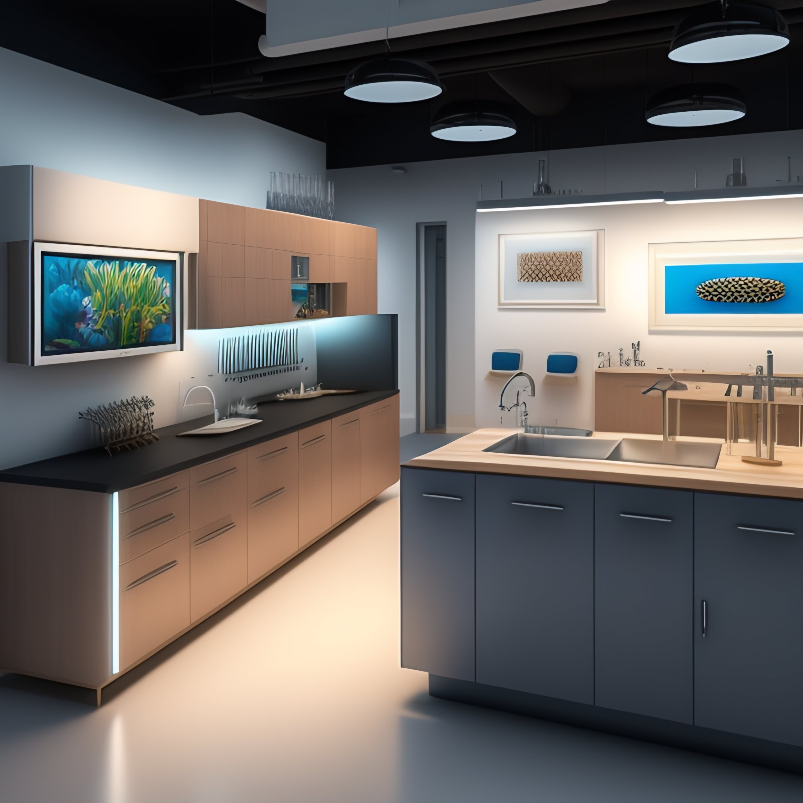 Lexica - Hyper-realistic rendering of dental laboratory, integrating ...
