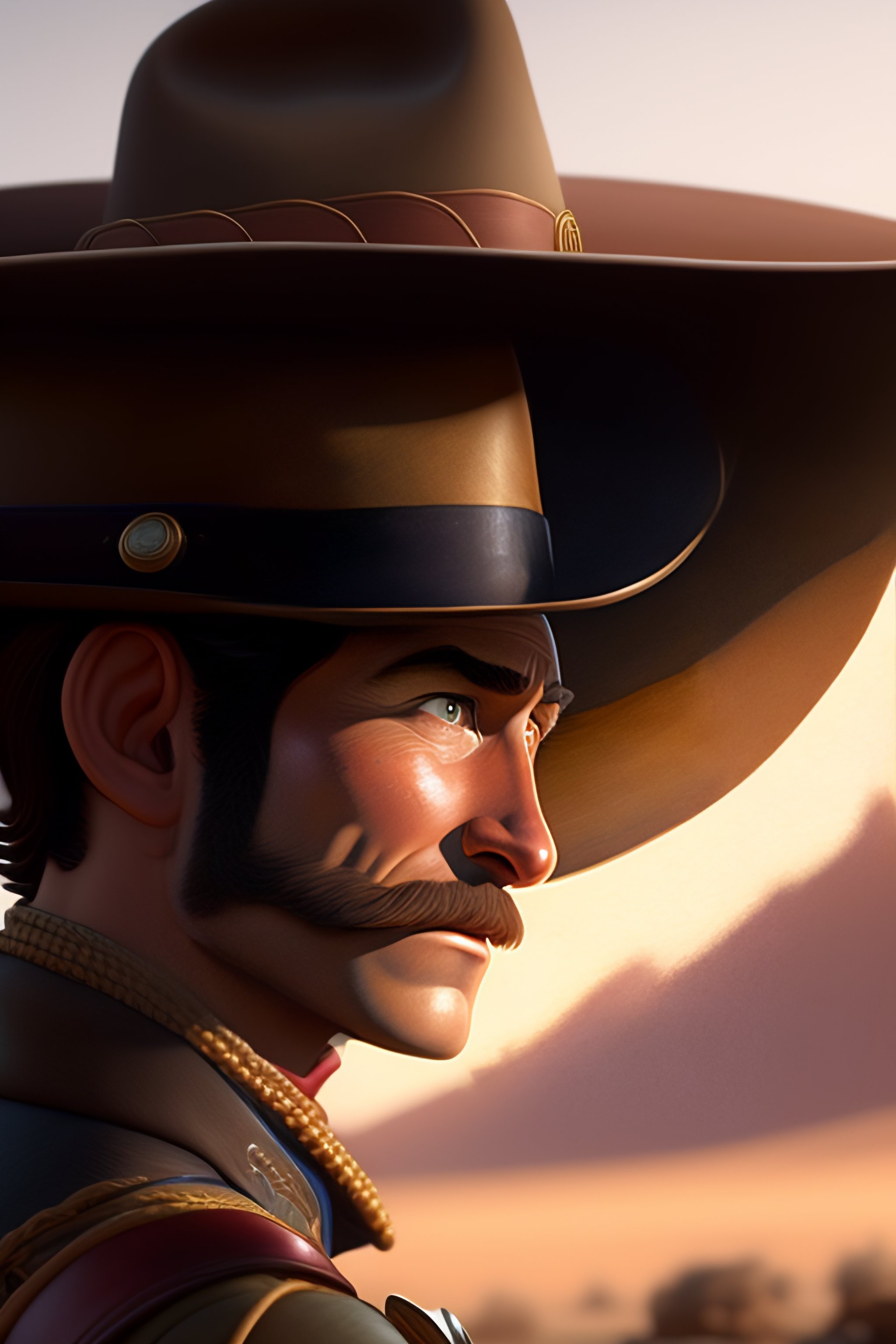 Lexica - Woody from Toy Story on a The Good, the Bad, The Ugly movie ...