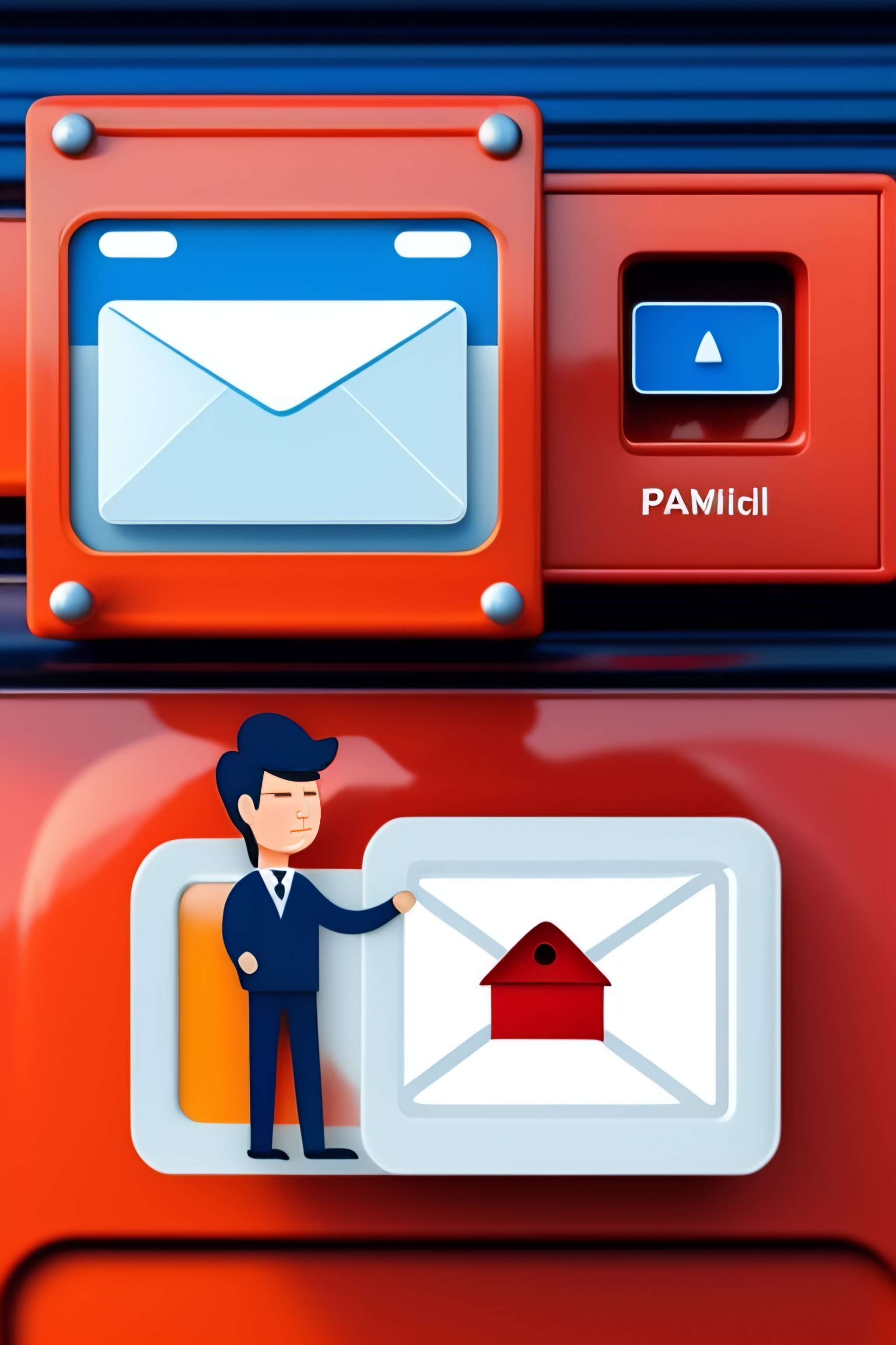 Lexica - A simple diagram of an evil phishing attacker sending an email ...