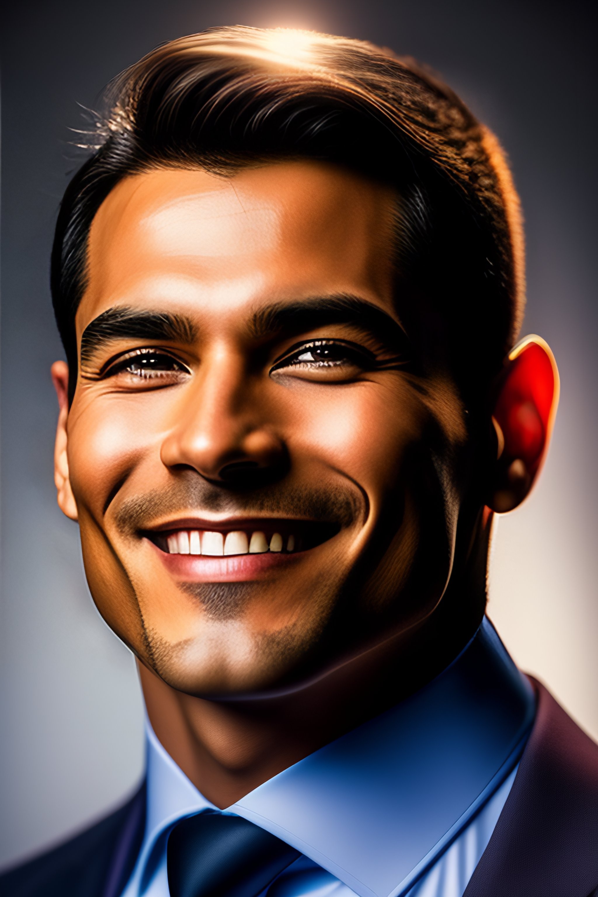 Lexica - A Corporate professional profile photo of A successful man ...