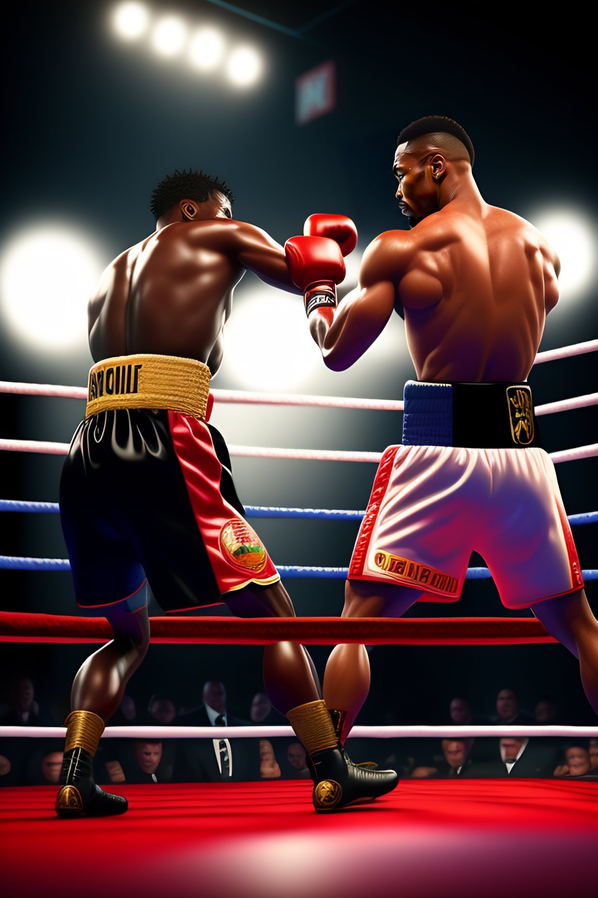 Boxing Ring Corner Wallpaper