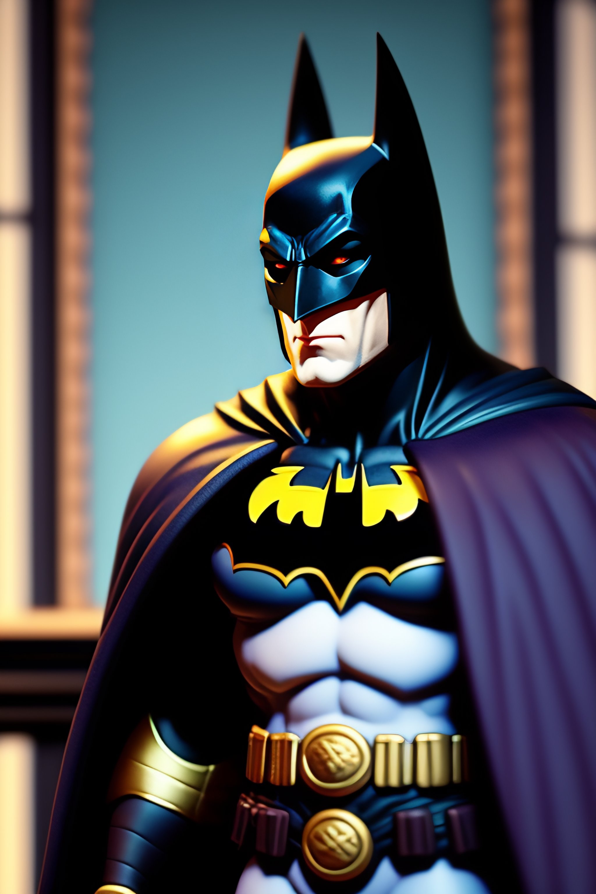 Lexica - Batman in the style of studio Ghibli
