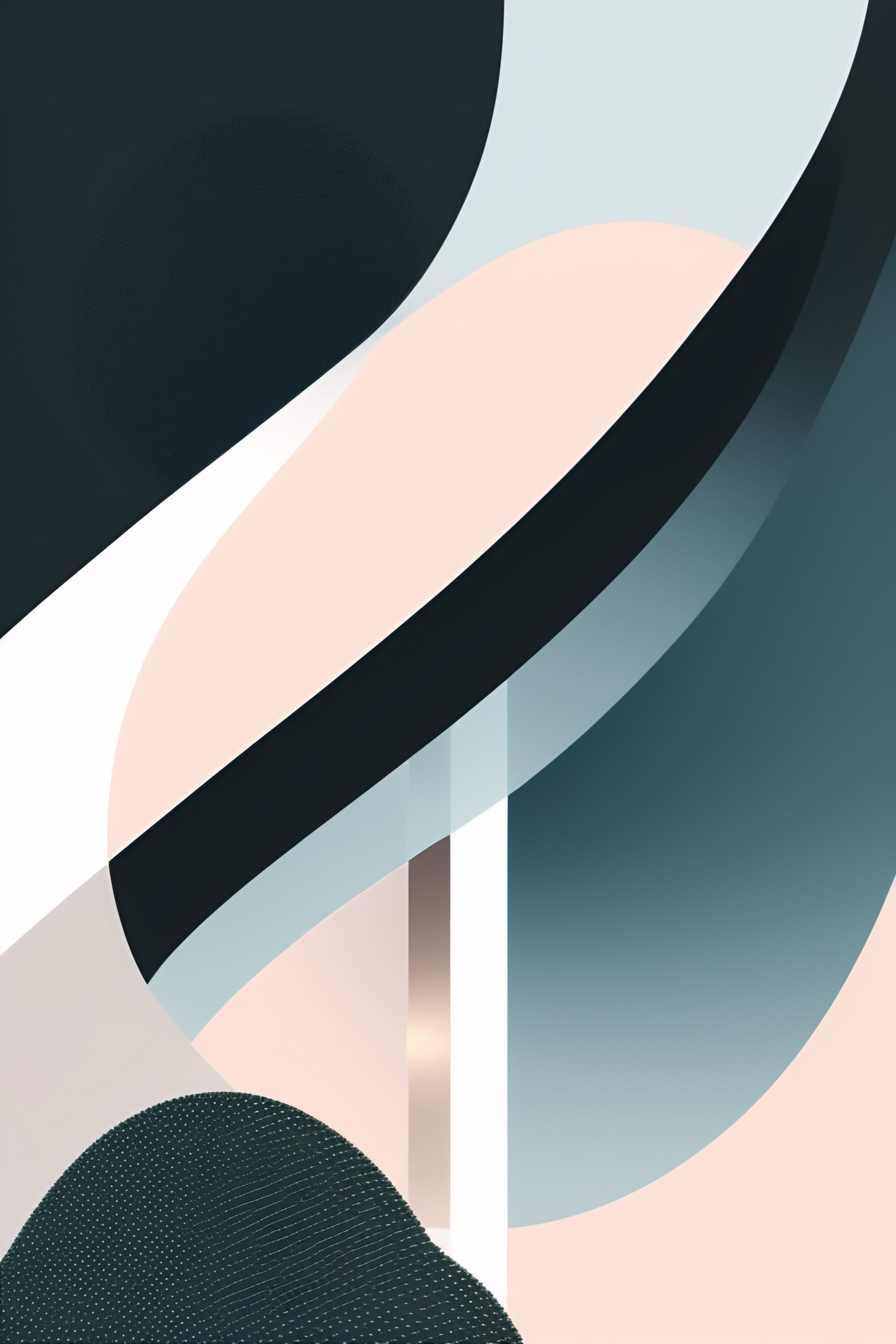 Lexica - The abstract , creative art, soft colors mono chromatic, shape ...