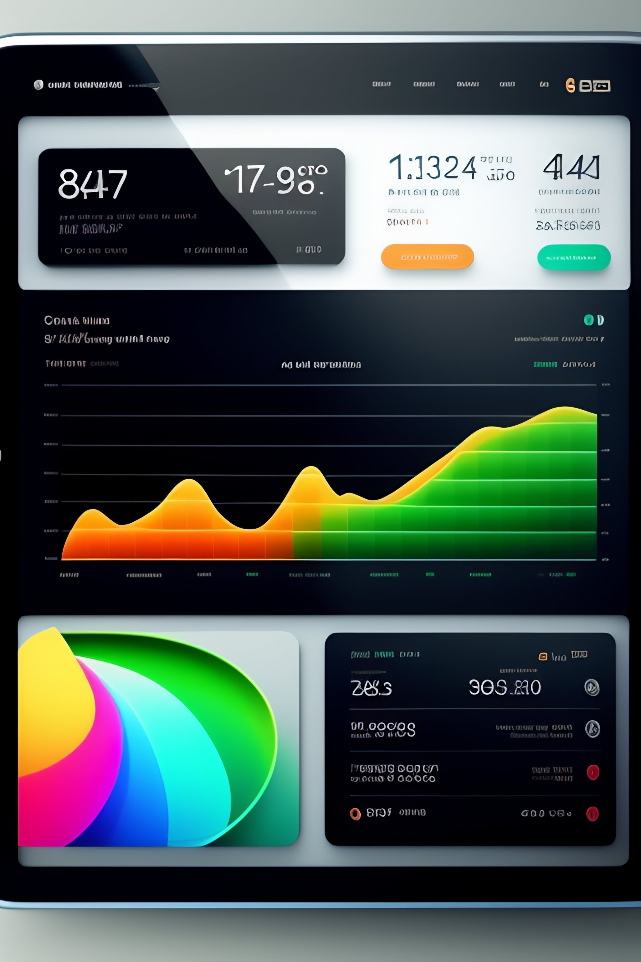 Lexica - Beautiful hq dashboard, design, black and white, ashtethic ...