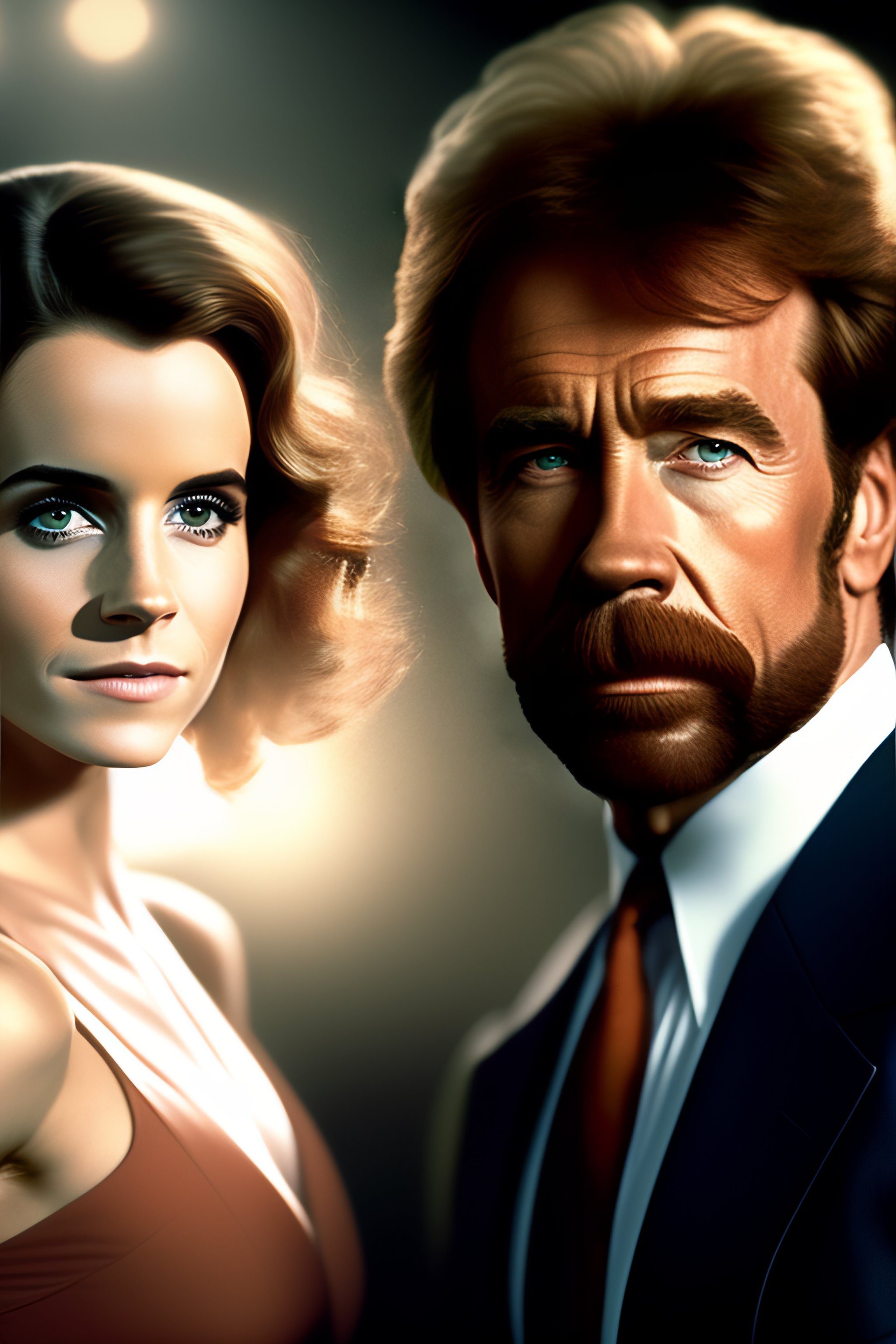Lexica - Chuck Norris boxing with Emma Watson and Albert Einstein, 4k, hdr