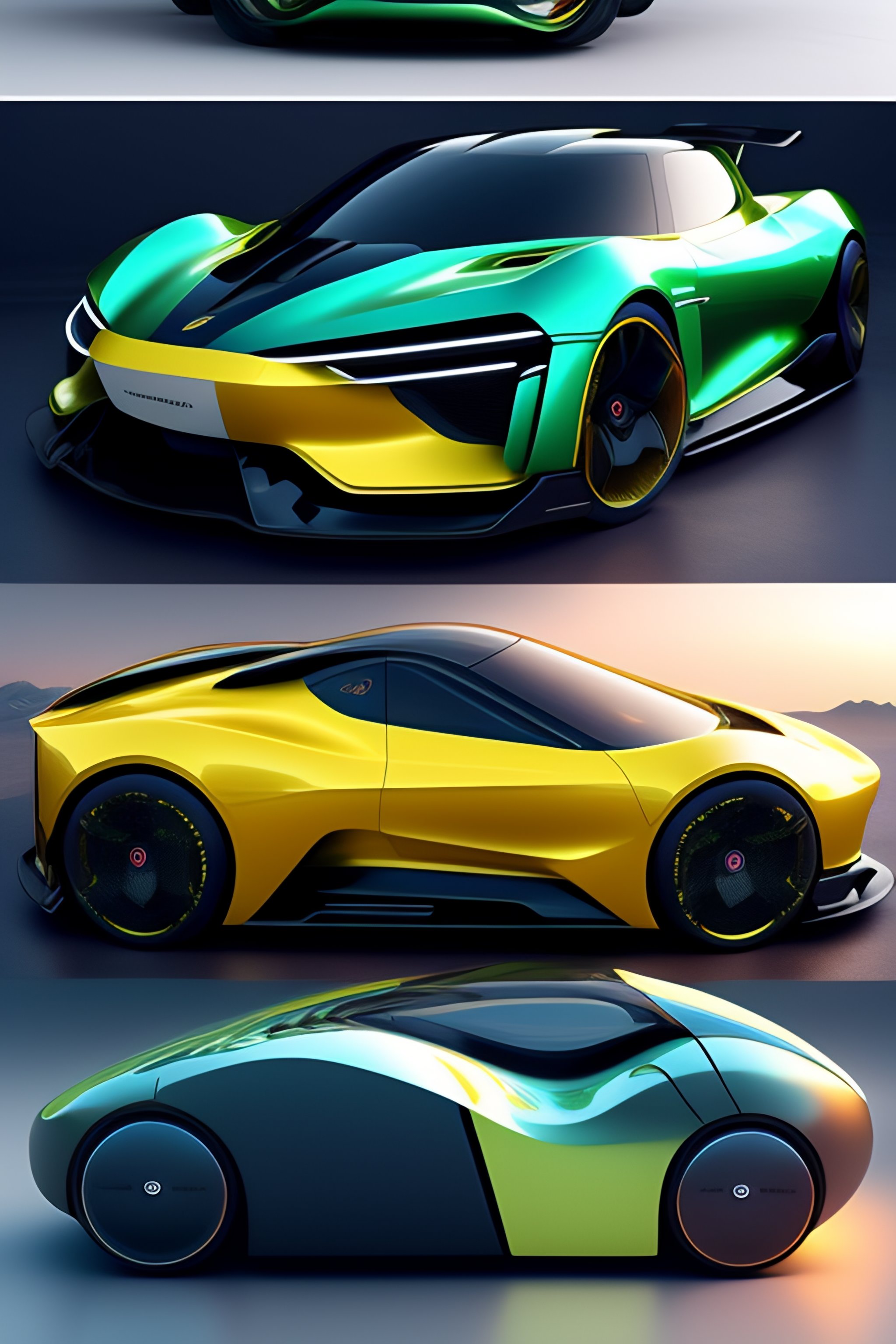 Lexica - Futuristic electric cars