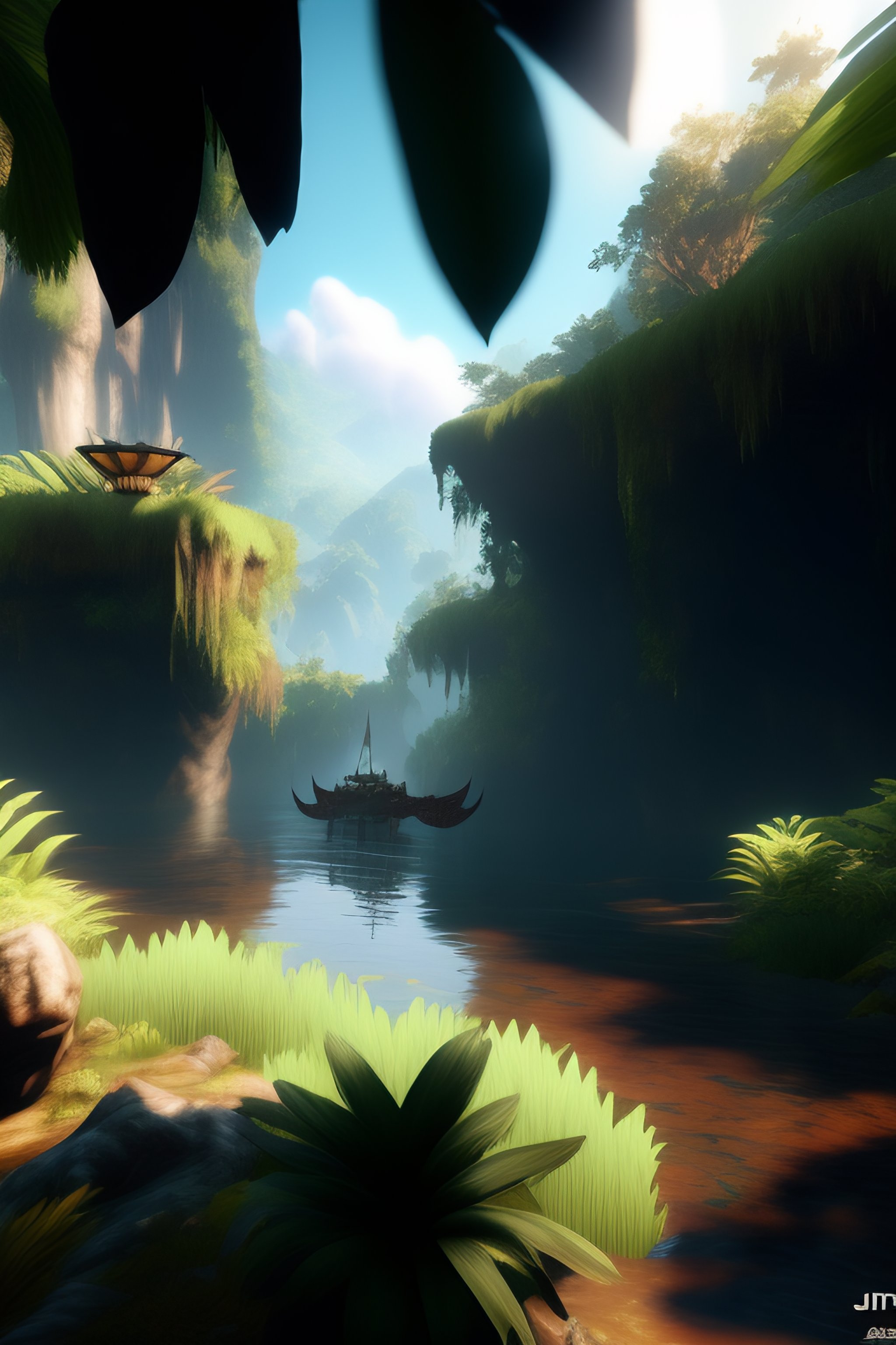 Lexica - Monster hunter, jungle, super detailed, realistic, high ...