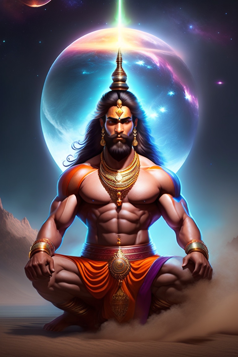 Lexica - Form of rudra incarnation of lord shiva, in his destroyer form ...