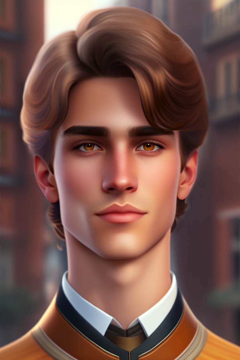 Lexica - I want a Basque teenage boy with short dark blond hair. Also ...