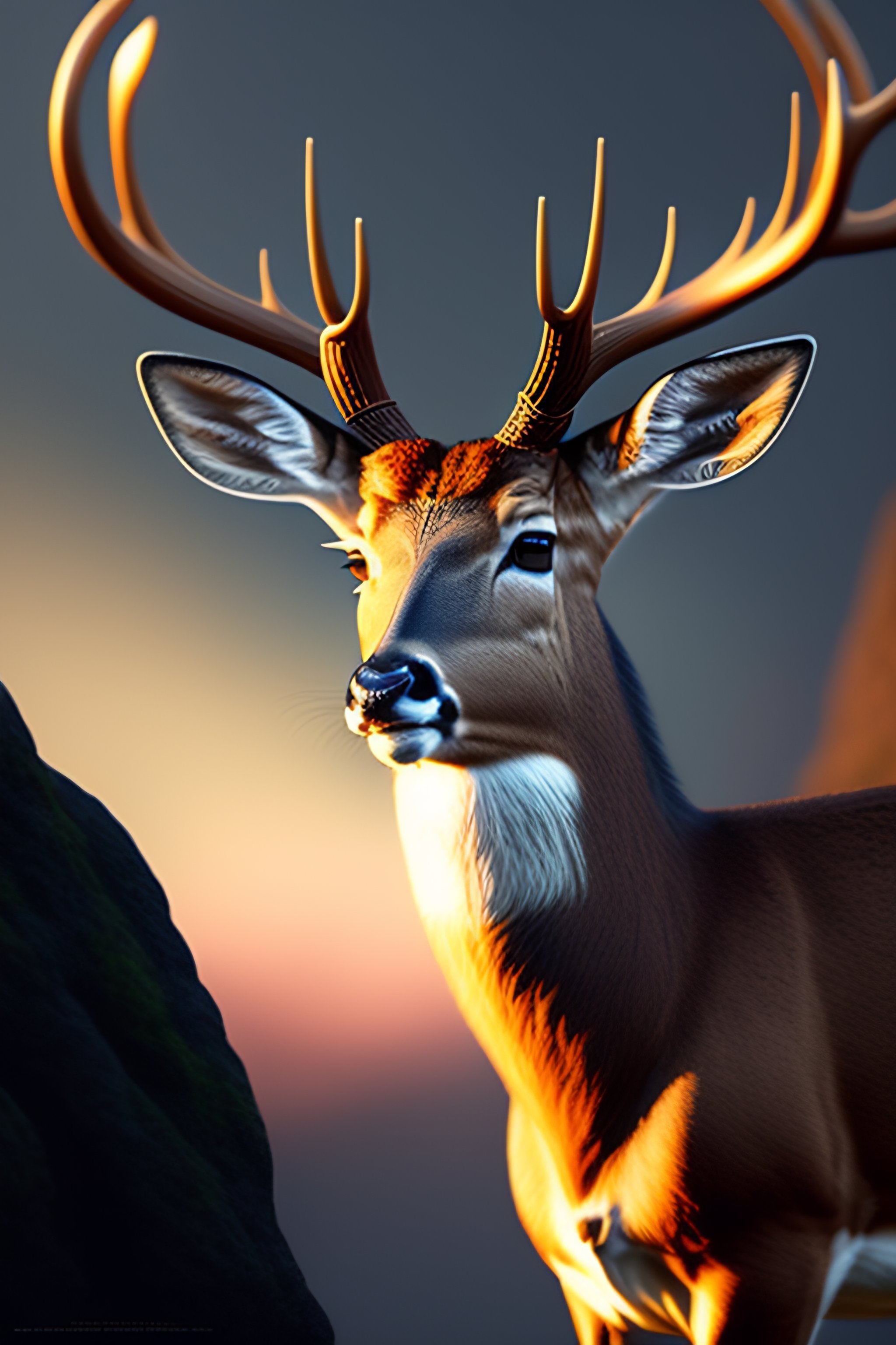 Lexica - Deer, ethereal, extremely high detail, photorealistic ...
