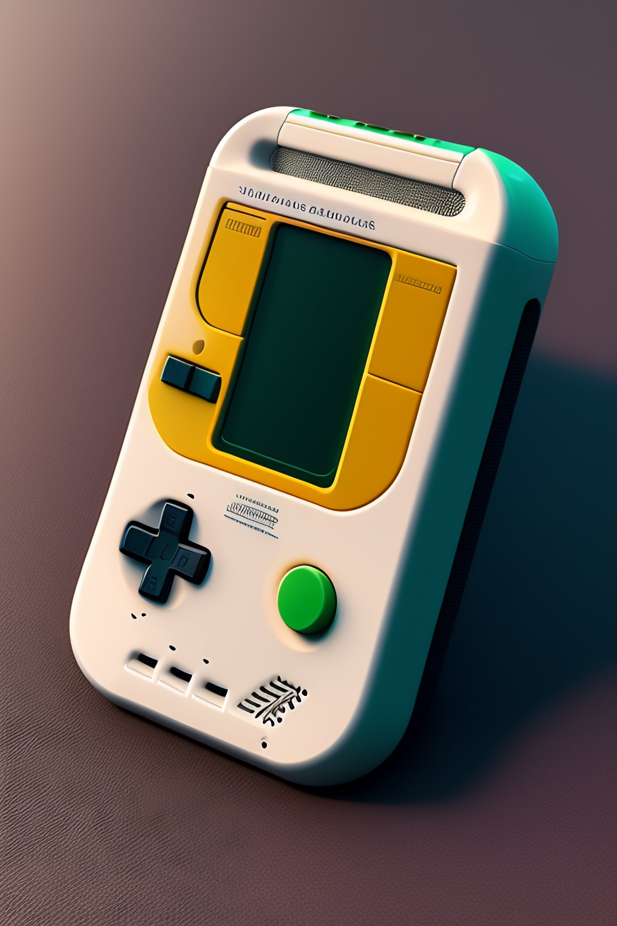 Lexica - Hyperrealistic Apple styled minimal gameboy console. highly ...