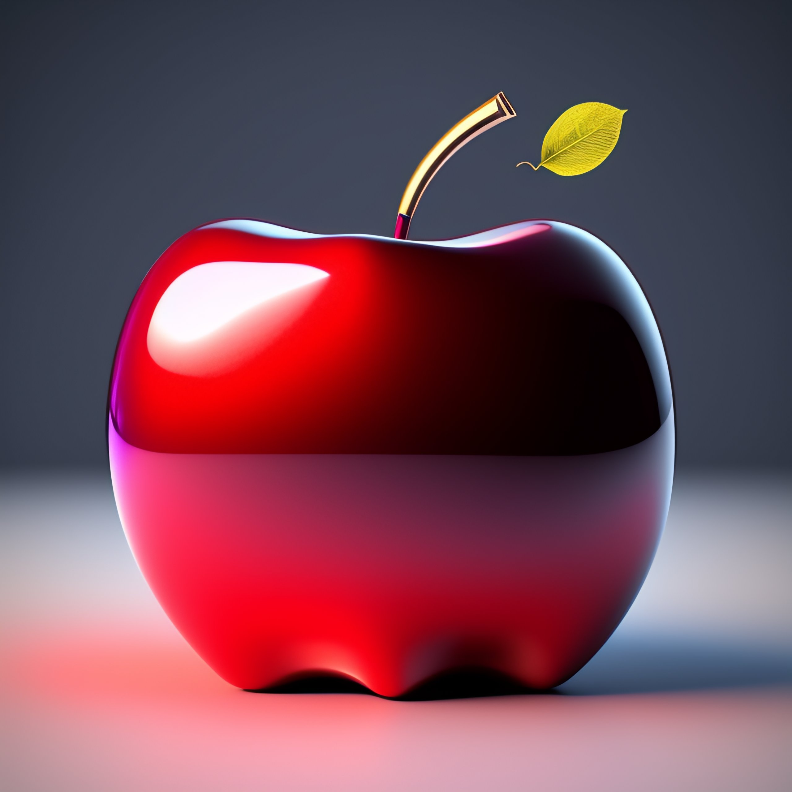Lexica 3D Retro Tiny Cute Original Apple Mac II Render