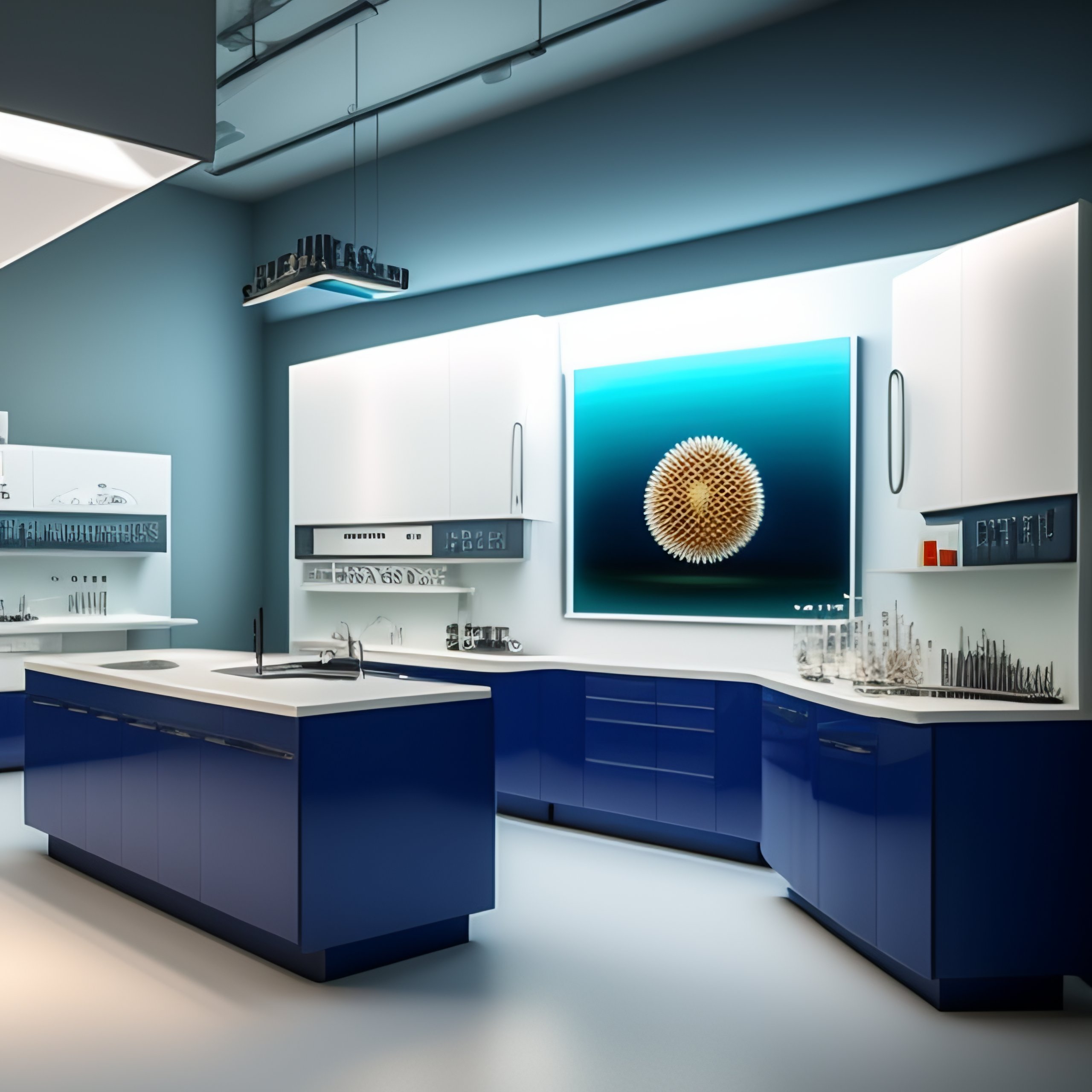 Lexica - Hyper-realistic rendering of dental laboratory, integrating ...
