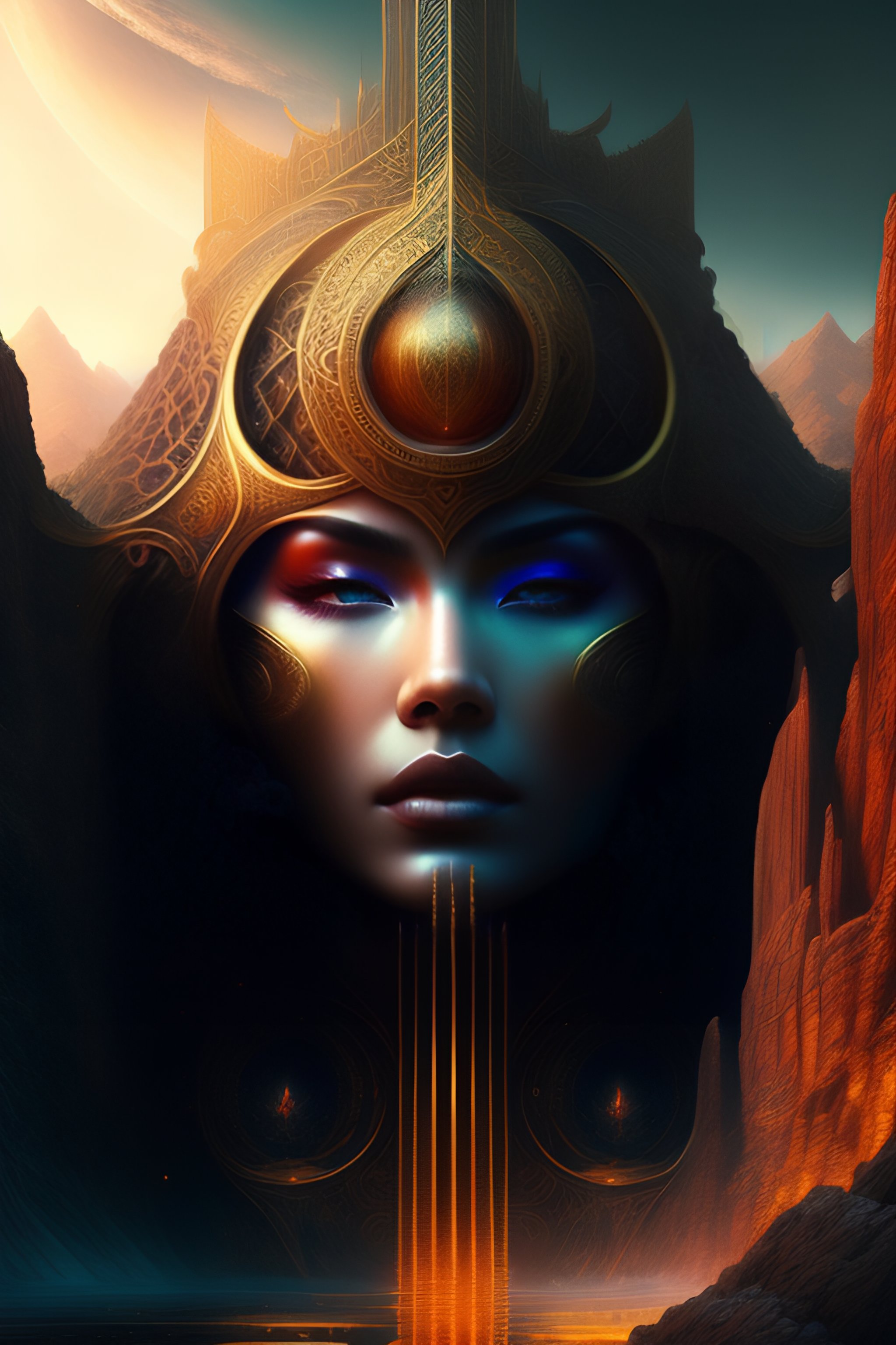 Lexica - Outer world, sf, intricate artwork masterpiece, ominous, matte ...