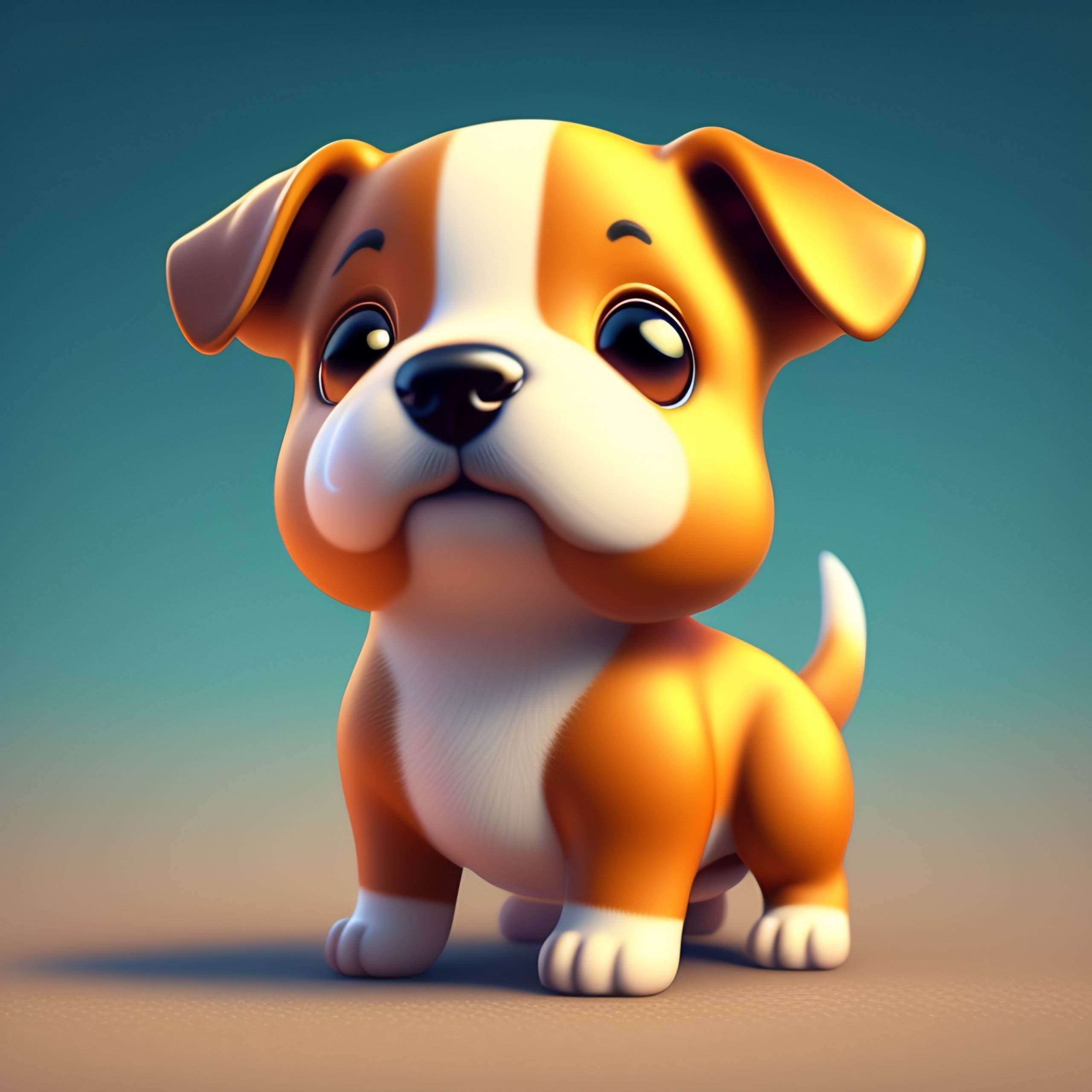 Lexica - Cute and adorable cartoon dog baby, fantasy, dreamlike ...