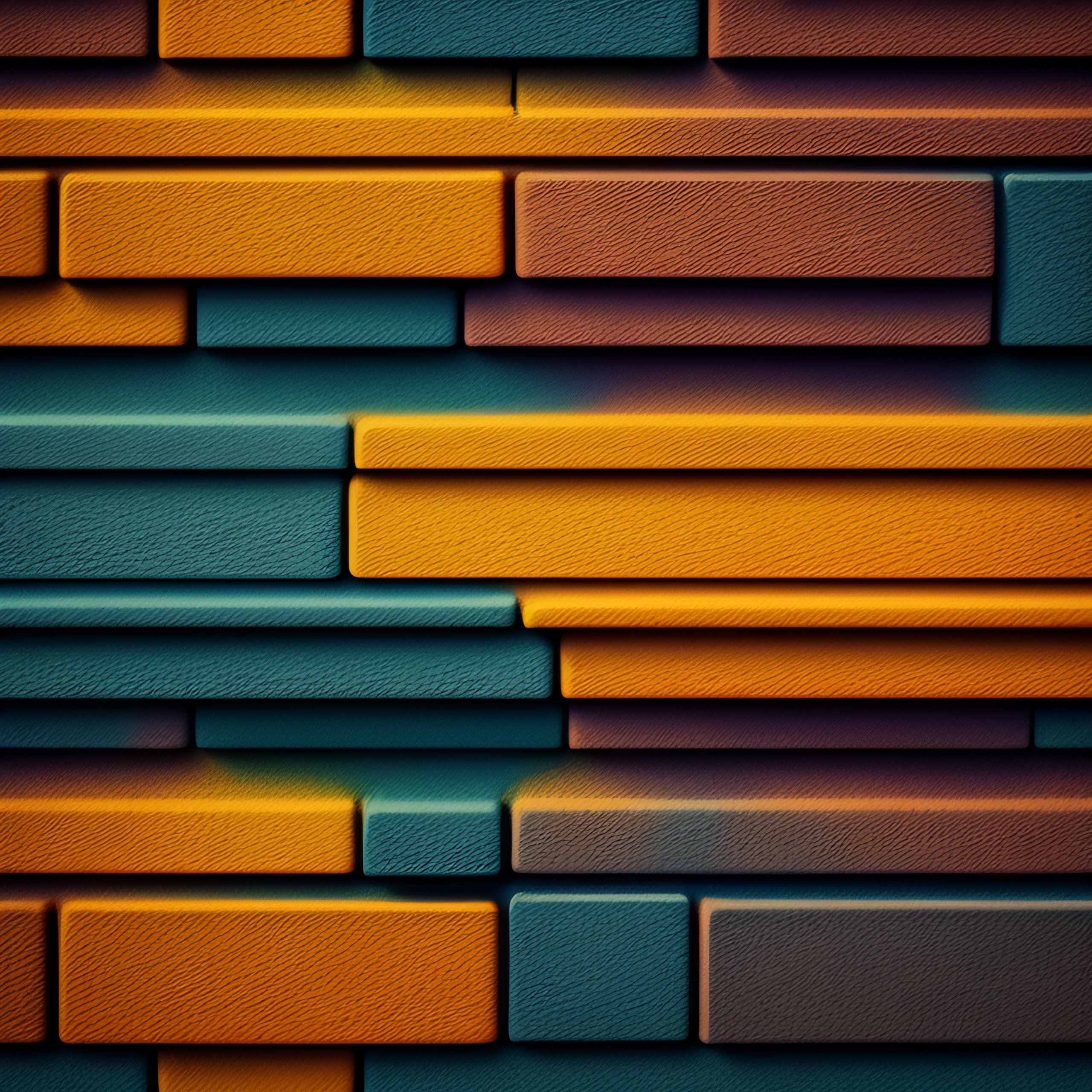 Lexica - Texture muro con mattoni pixel, immagine parallela allo schermo