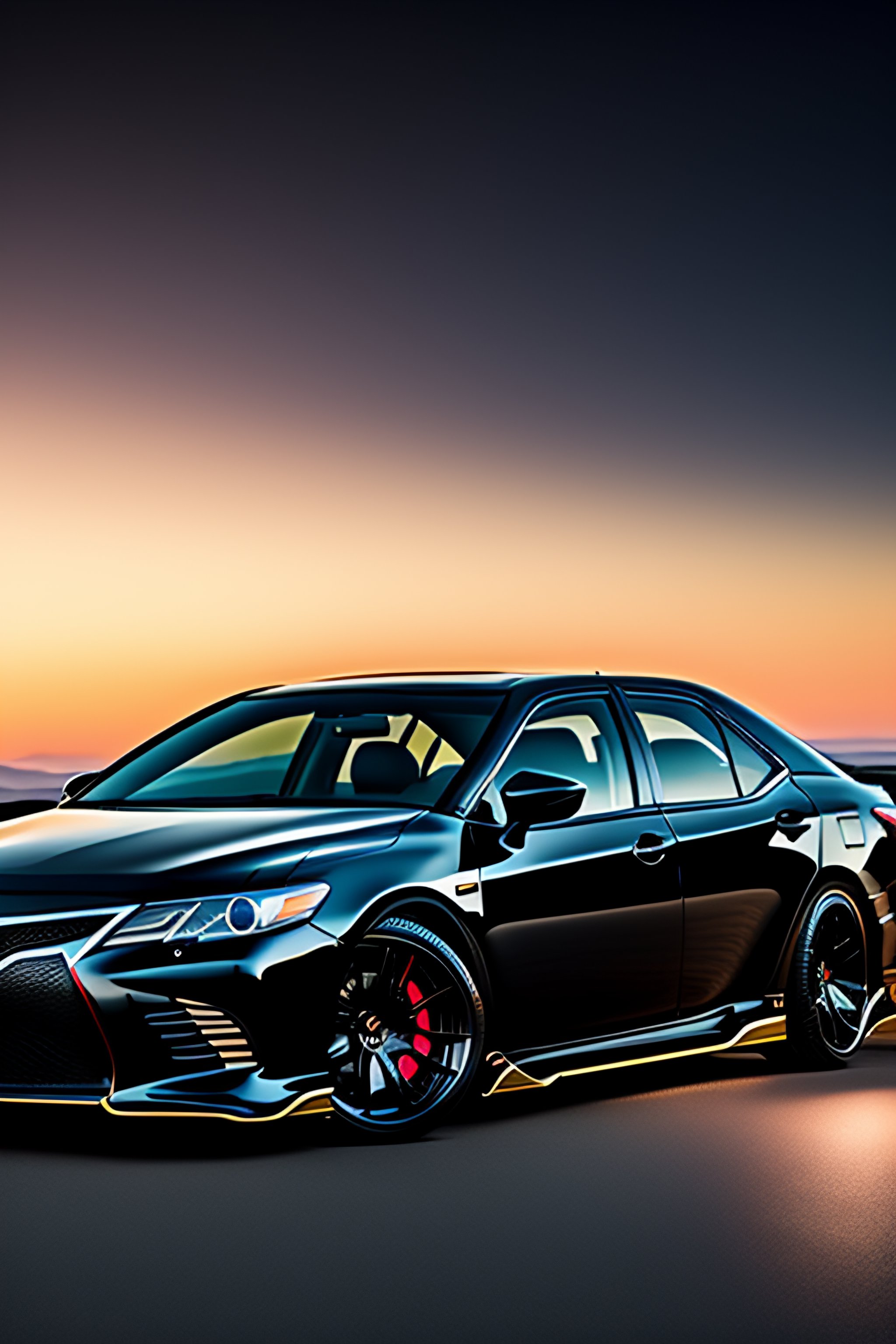 Lexica - 2016 year europe camry,black color car toyota camry 55,black ...