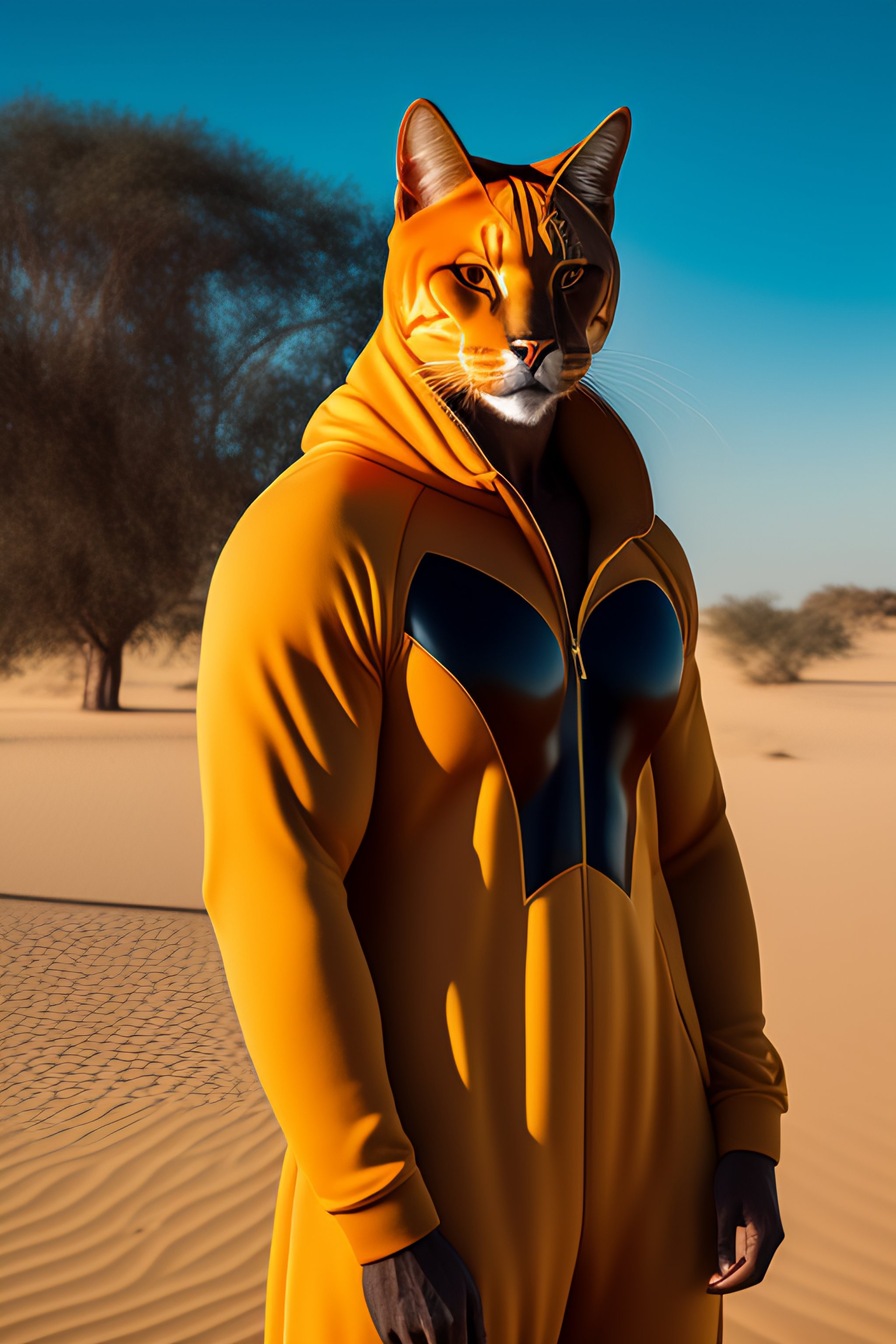 Lexica - Man in cat suit