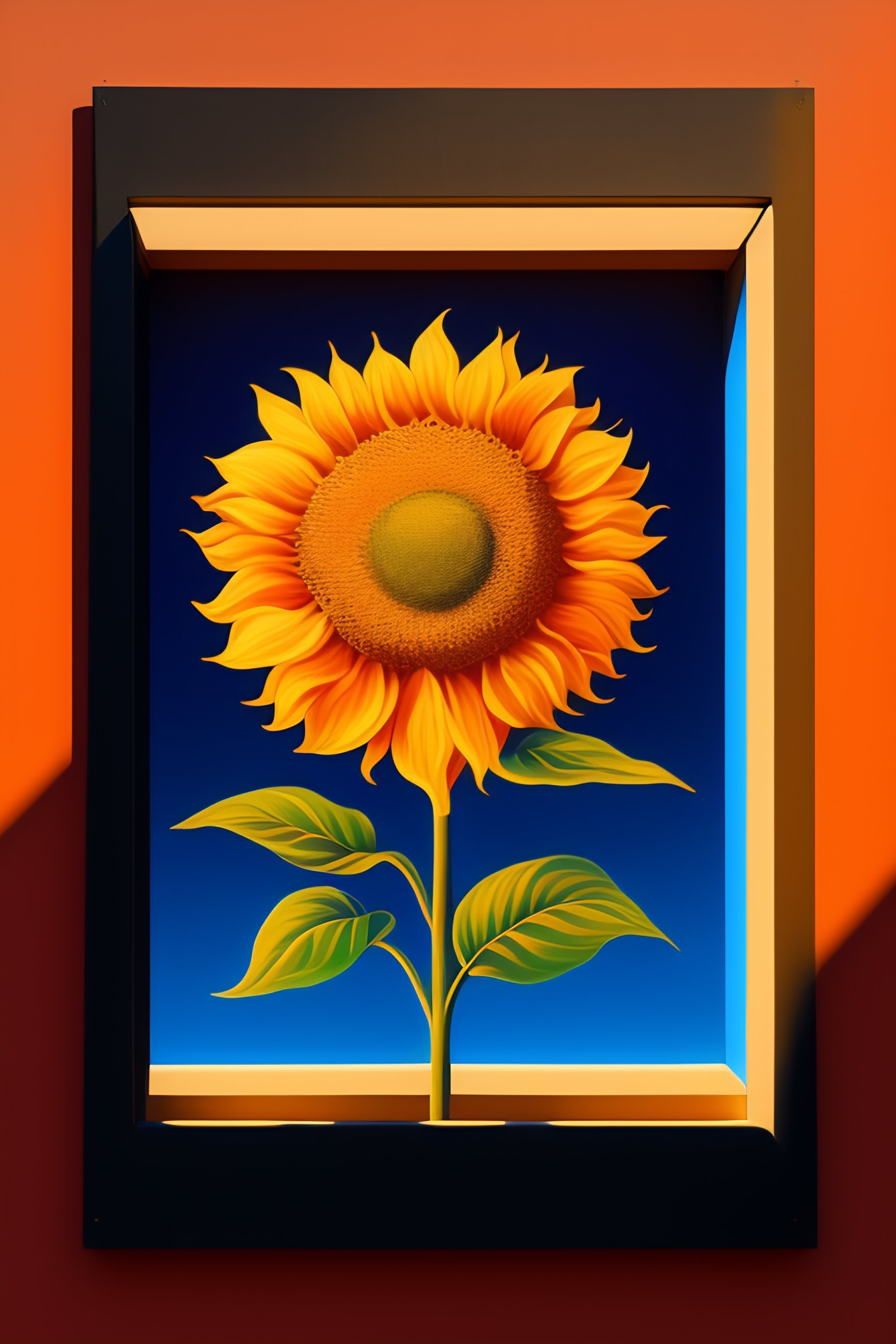 Lexica - The Sun radiates with optimism and positivity. A large, bright ...