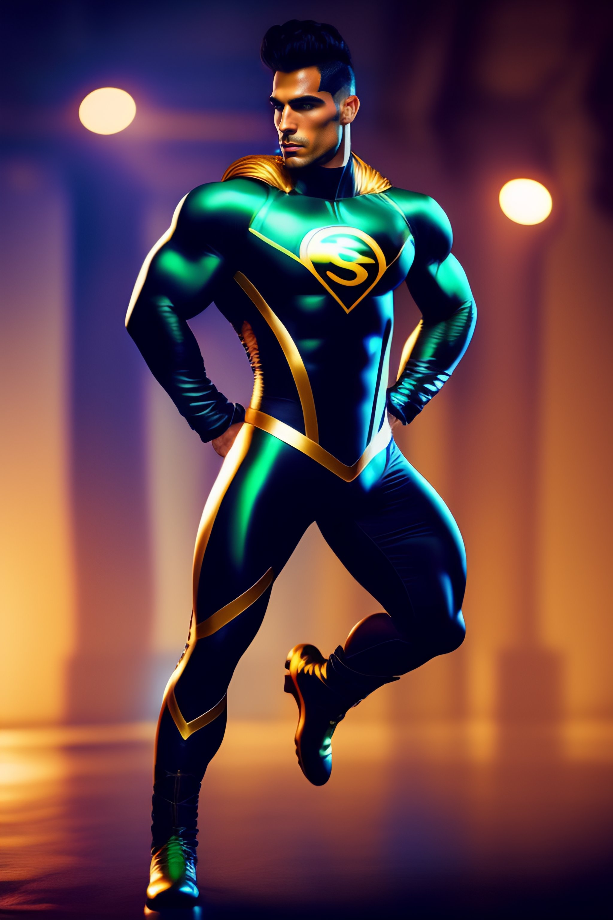 Lexica - The elastic hero is a modern Greek superhero with the ability ...