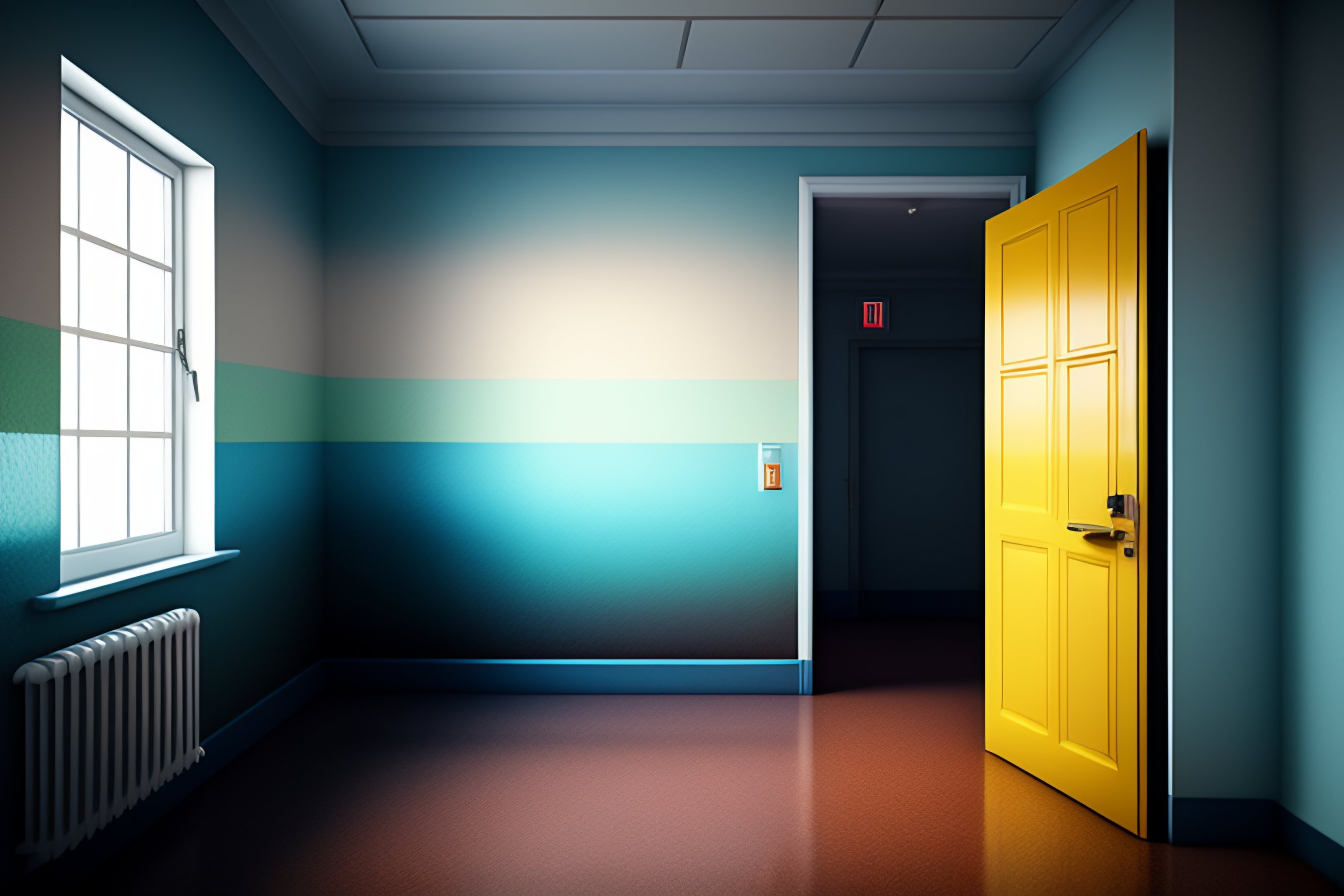 Lexica - Psychiatric hospital patient can snot the wall