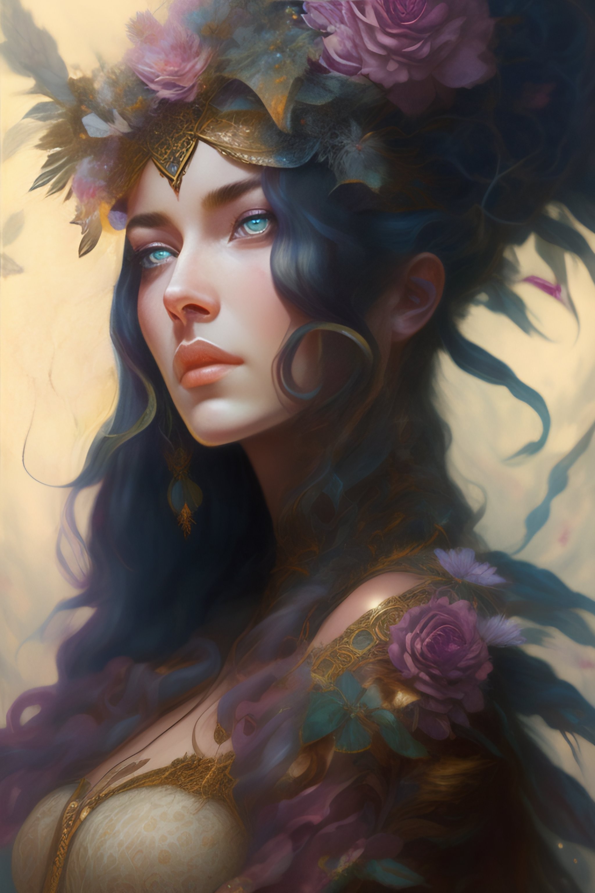 Lexica - A beautiful detailed front view portrait of a dead rotten ...