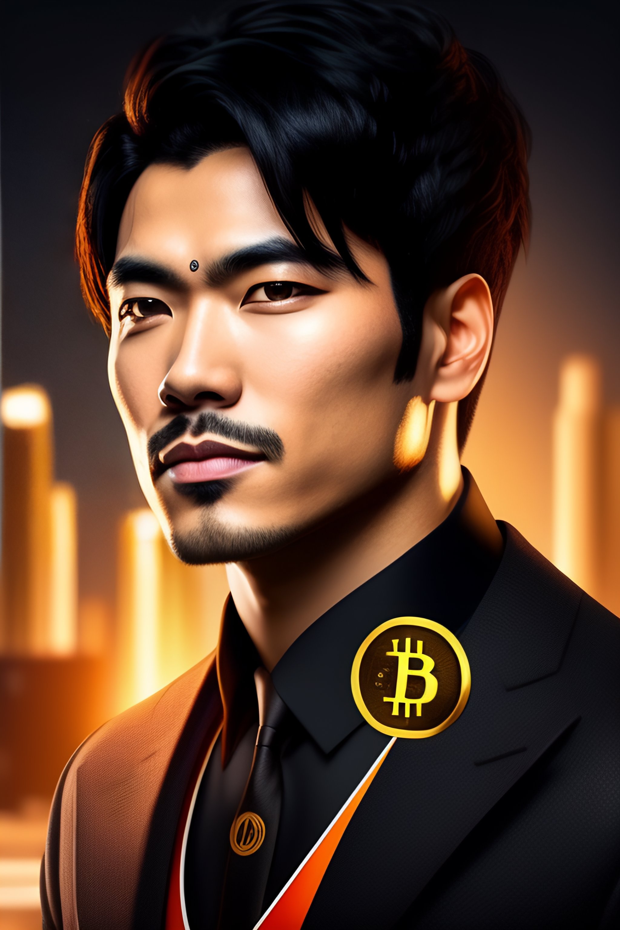 Lexica - Portrait anime black hair guy short hair sharp fine face glass ...