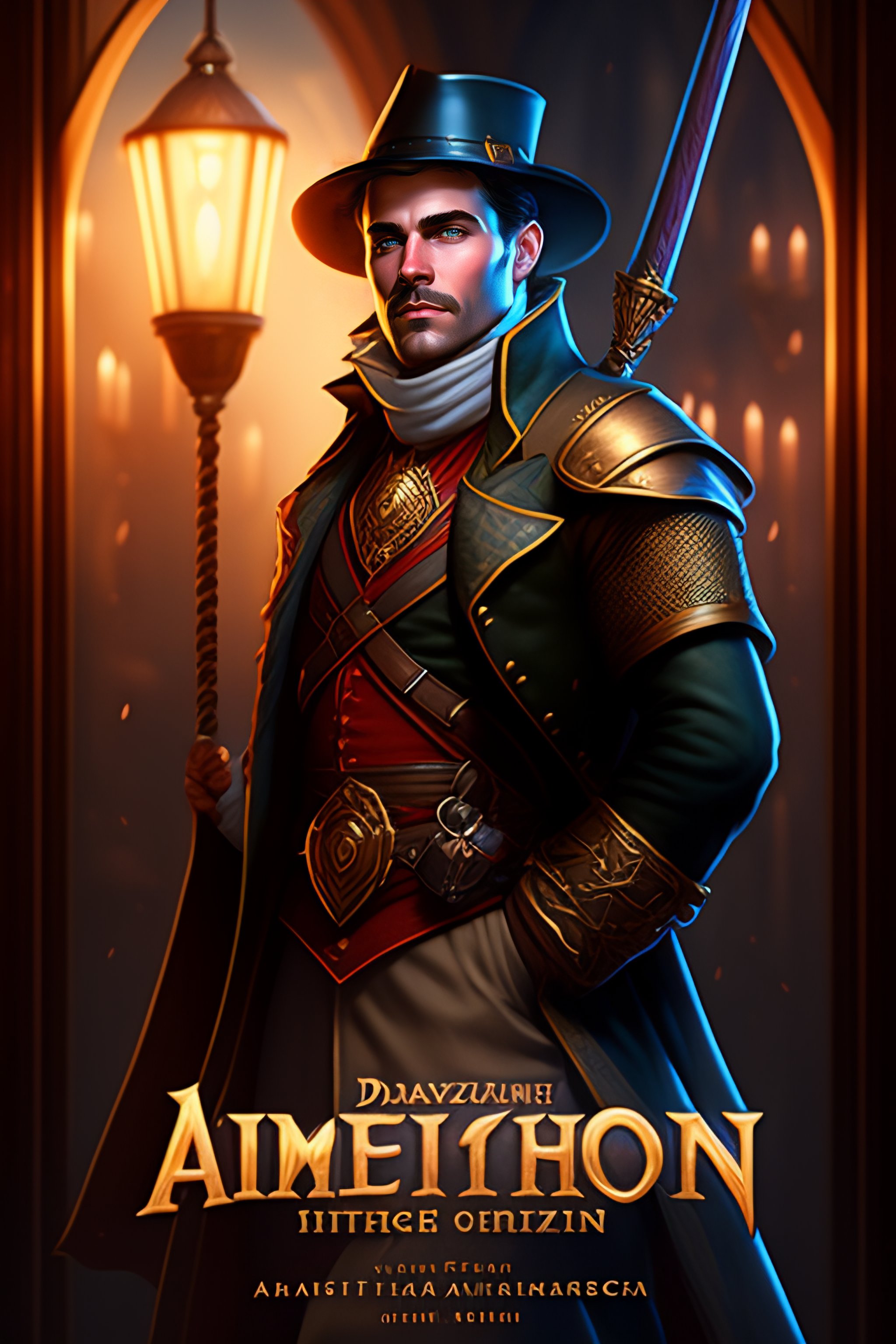 Lexica - Style Medium Shot 1920's Poster, dungeons and dragon ...