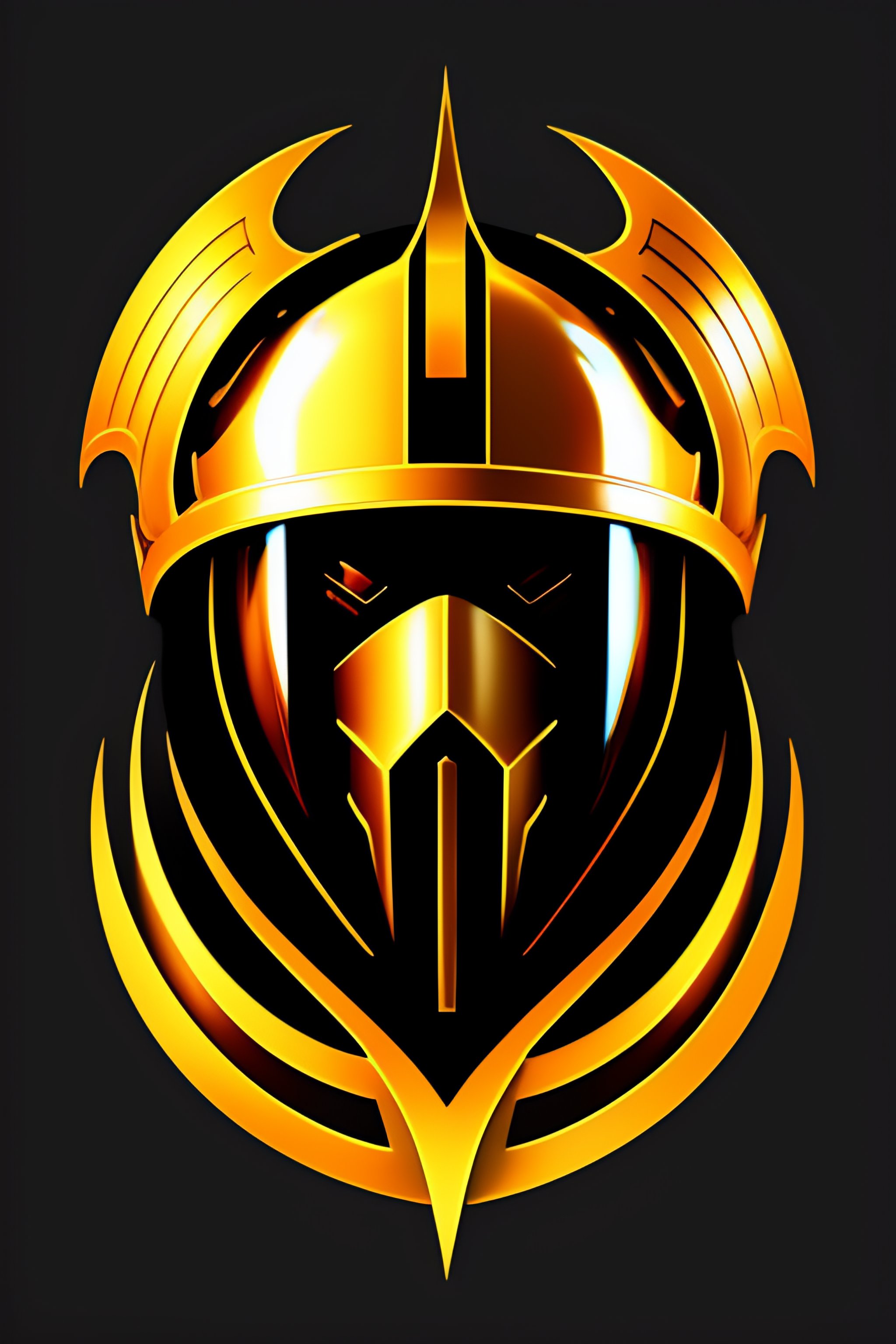 Greek Helmet Logo