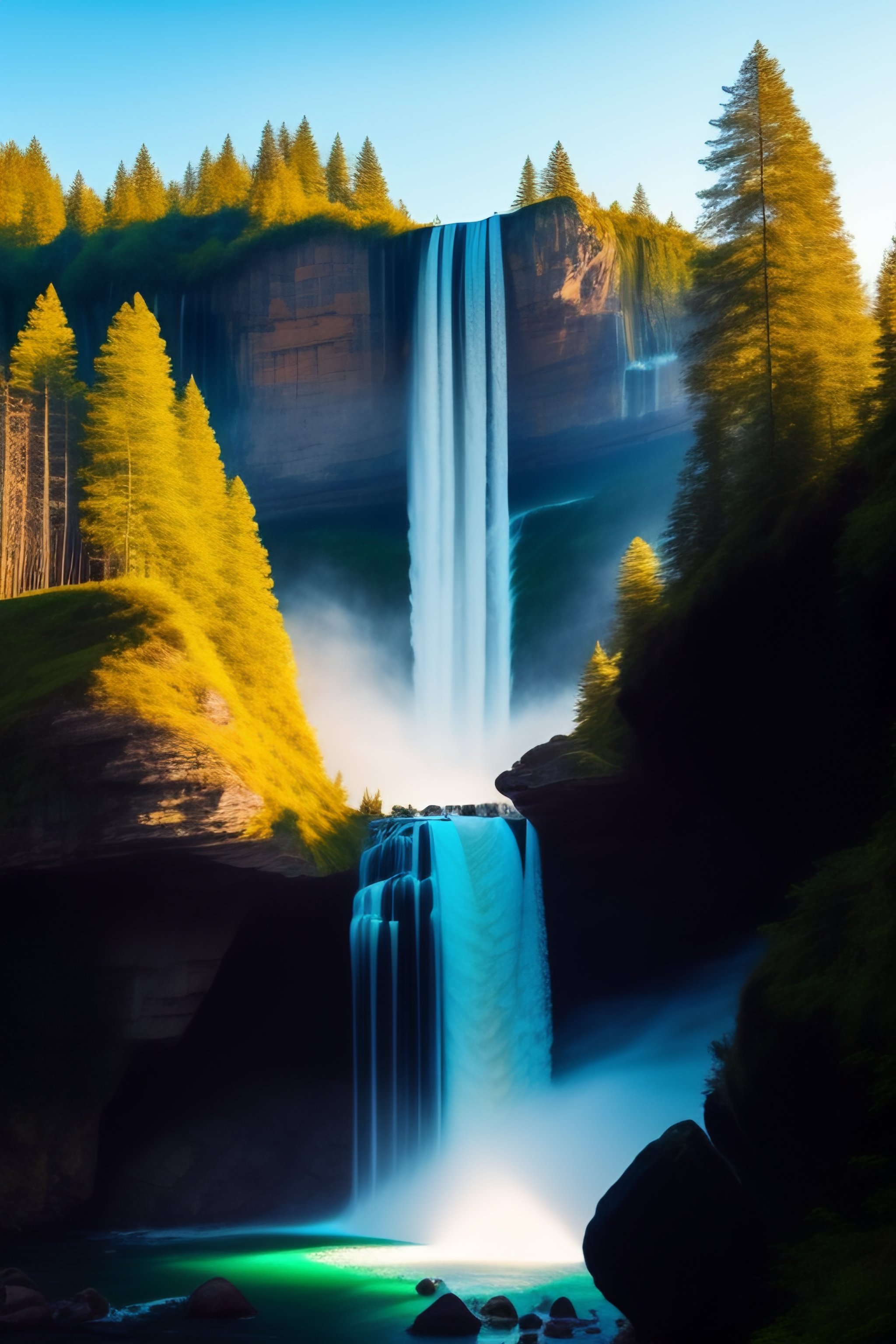 Lexica - Starlight waterfall